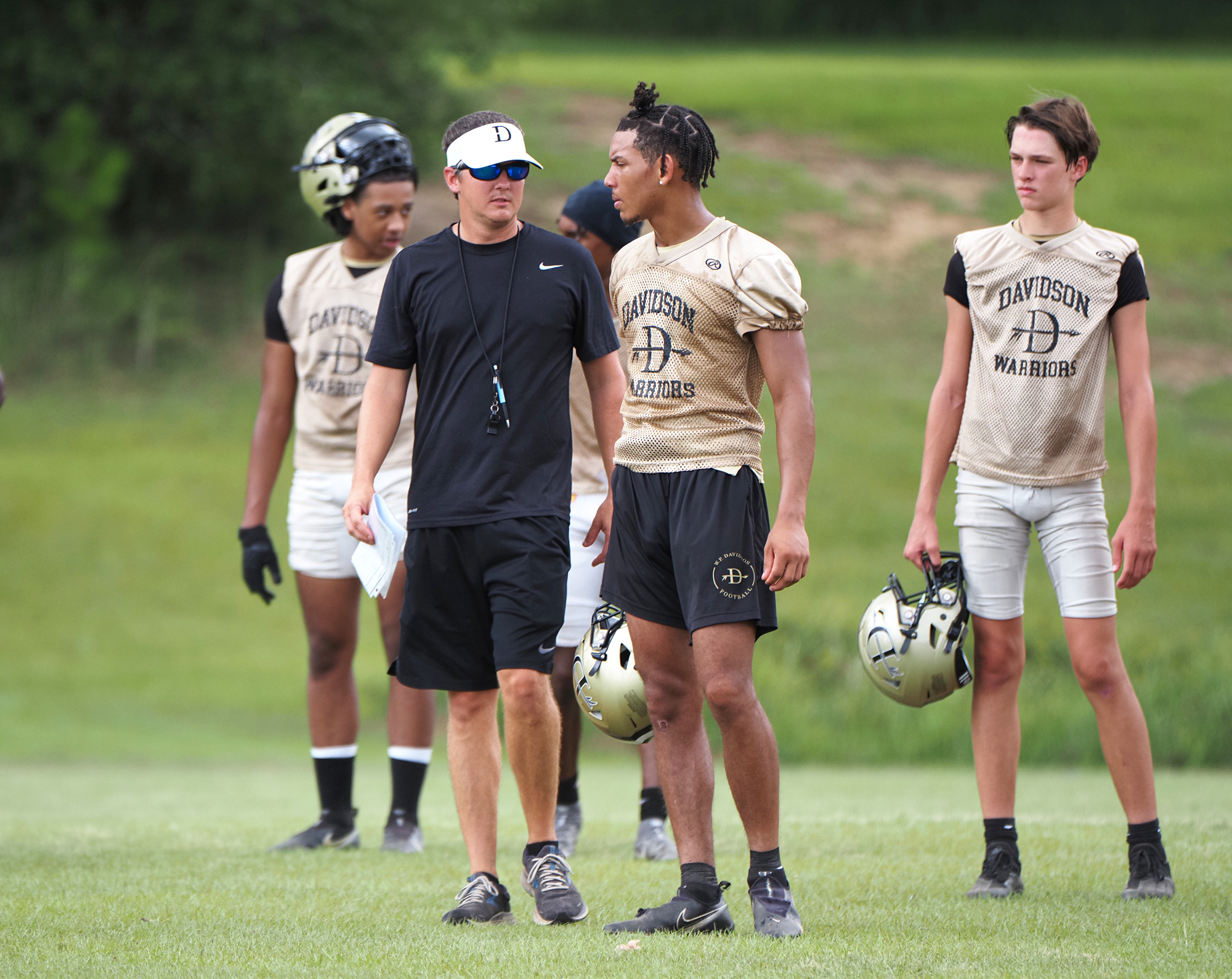 Davidson football practice and stadium construction - al.com