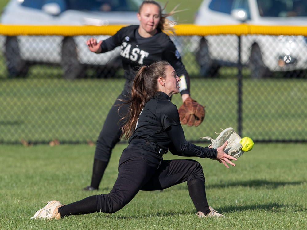 Bishop McDevitt leads CD East 8-1 after three innings in girls softball ...