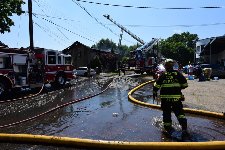 Hackettstown home gutted in afternoon fire - nj.com