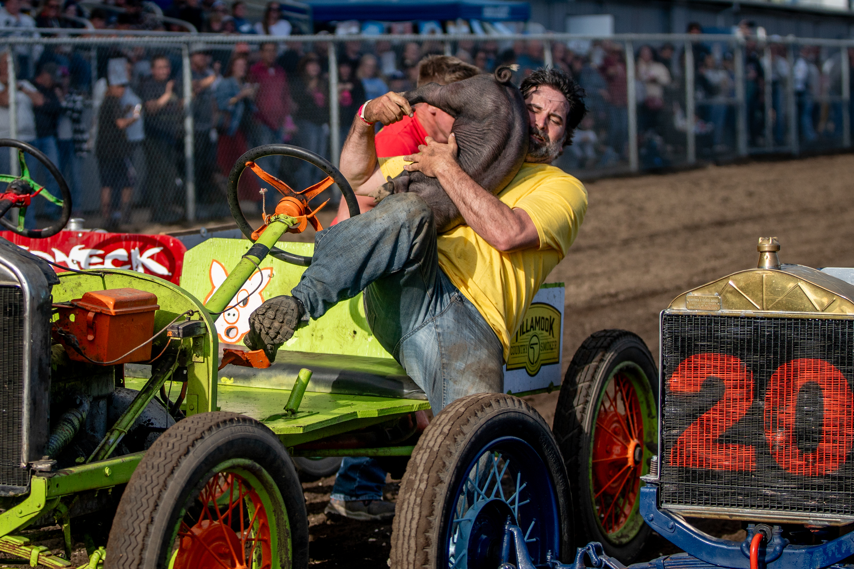 Pig-N-Ford races celebrate centennial at the Tillamook County Fair ...