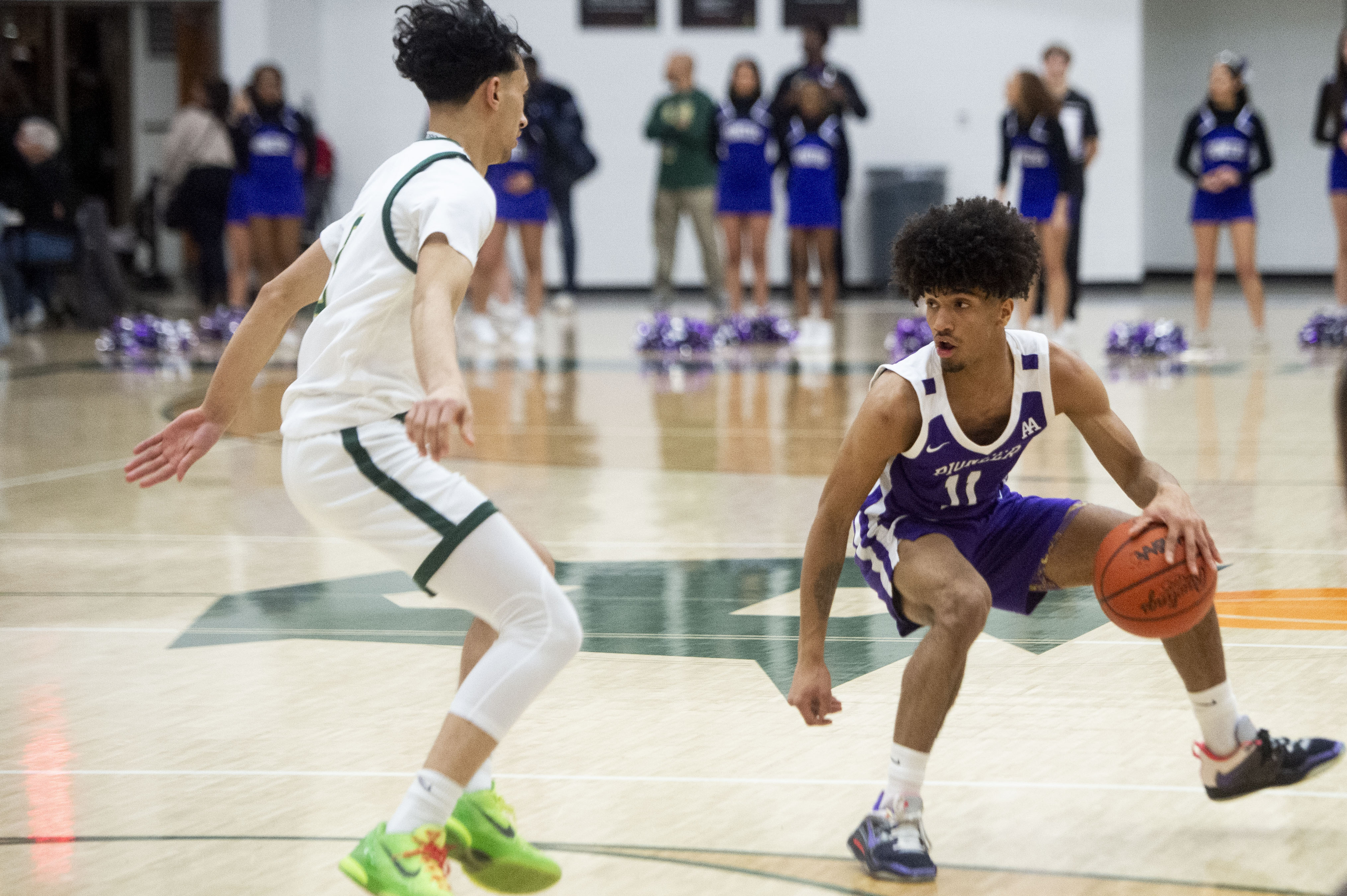 Ann Arbor Huron hosts Ann Arbor Pioneer for boys basketball district ...