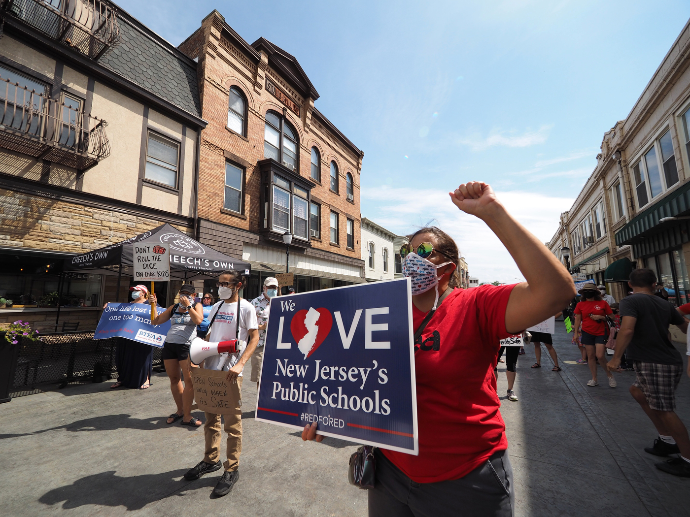 Educators protest rushed plans to reopen N.J. public schools - nj.com