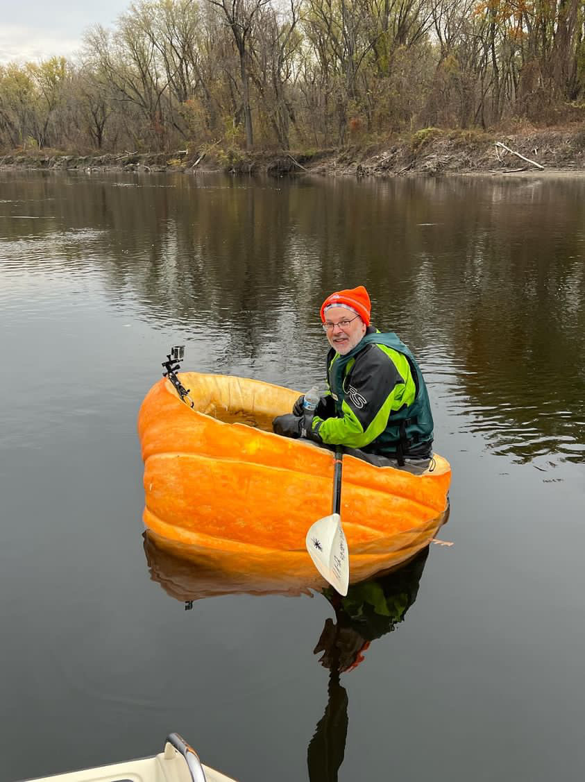 Dave Rothstein Pumpkin Paddling - masslive.com