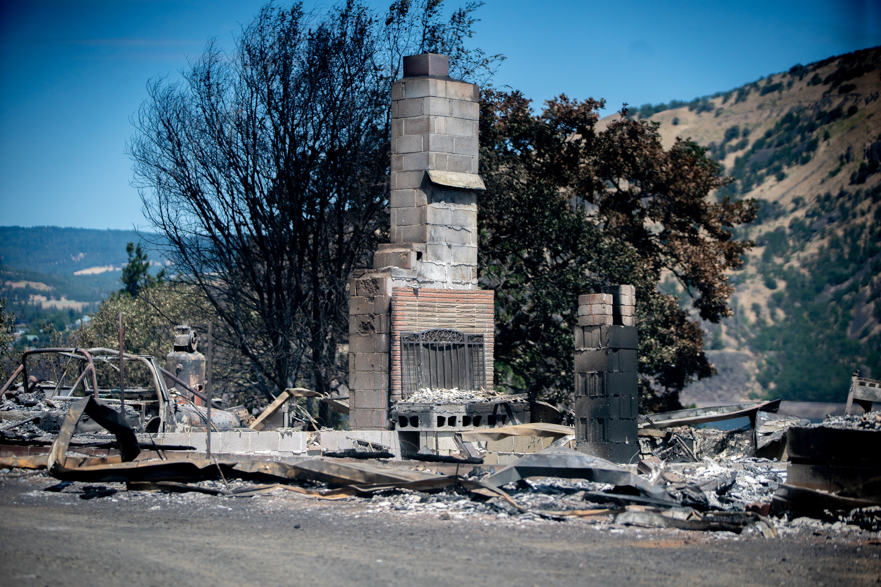After the flames: Scenes from the Rowena fire - oregonlive.com