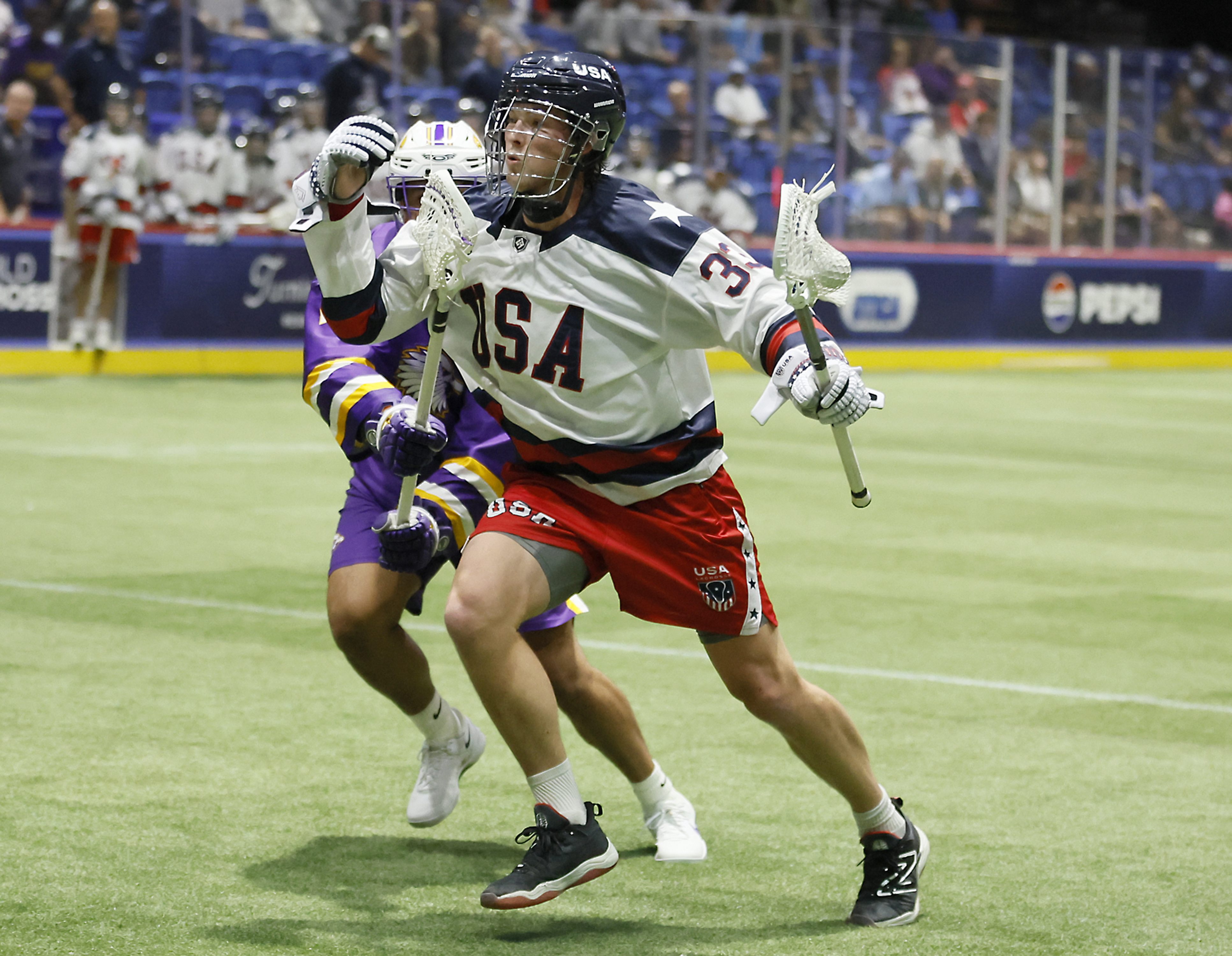 World Lacrosse Box championship Semifinal: Team USA vs. Haudenosaunee ...