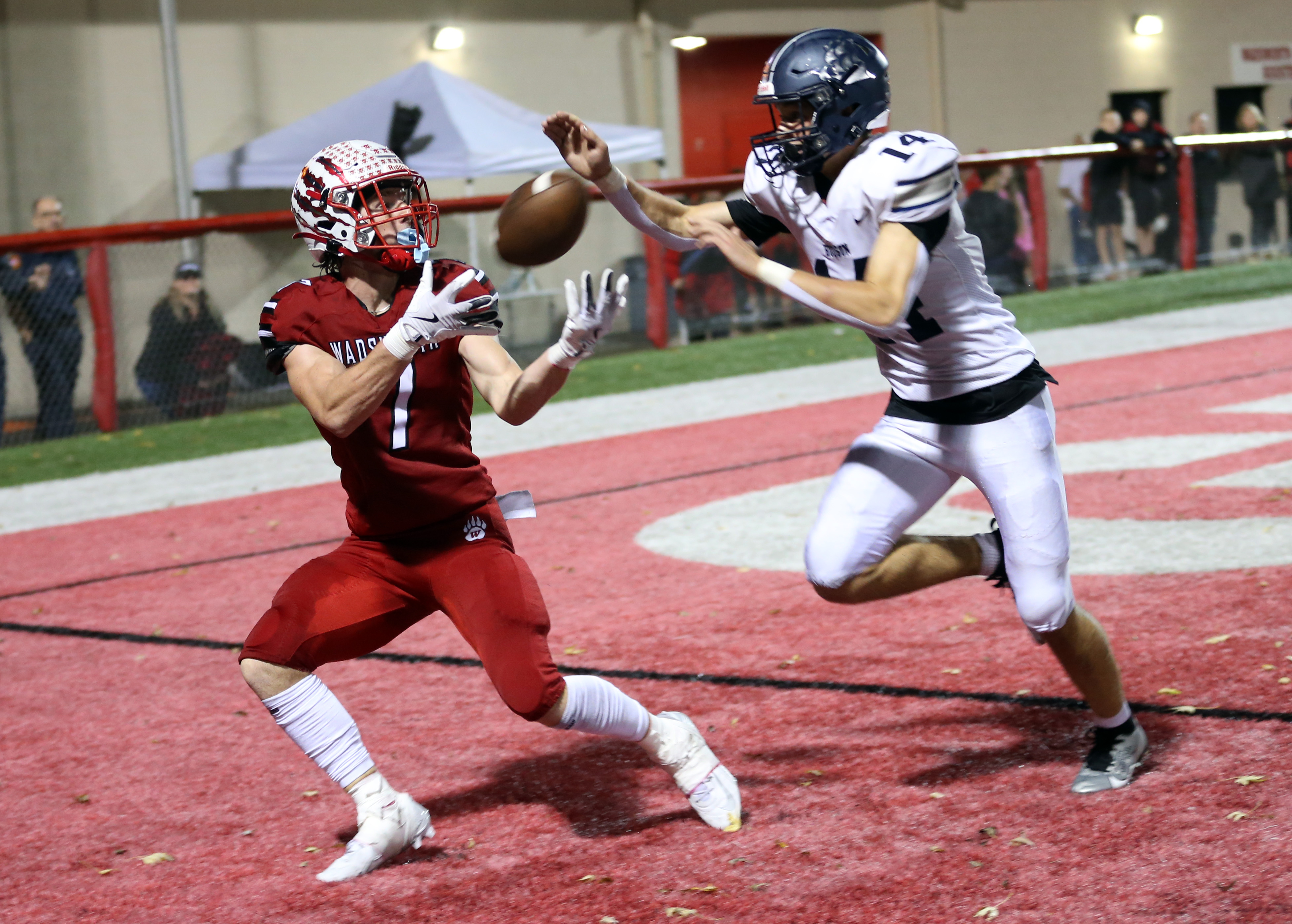 High school football; Hudson at Wadsworth, September 27, 2024 ...