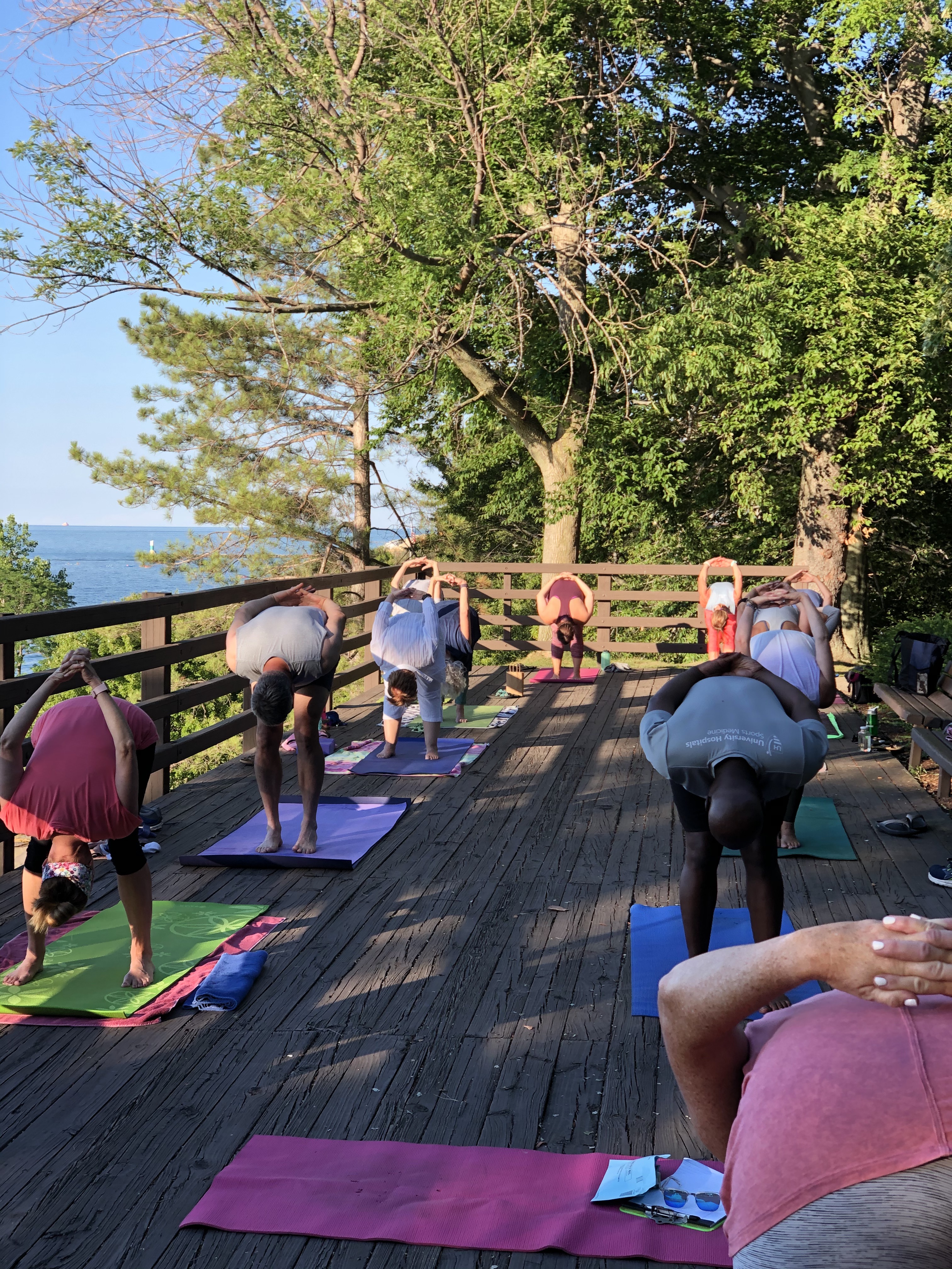 Yoga in Rocky River Park - cleveland.com