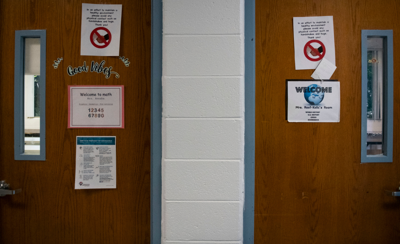 Empty classrooms during the Coronavirus (COVID-19) Pandemic - mlive.com