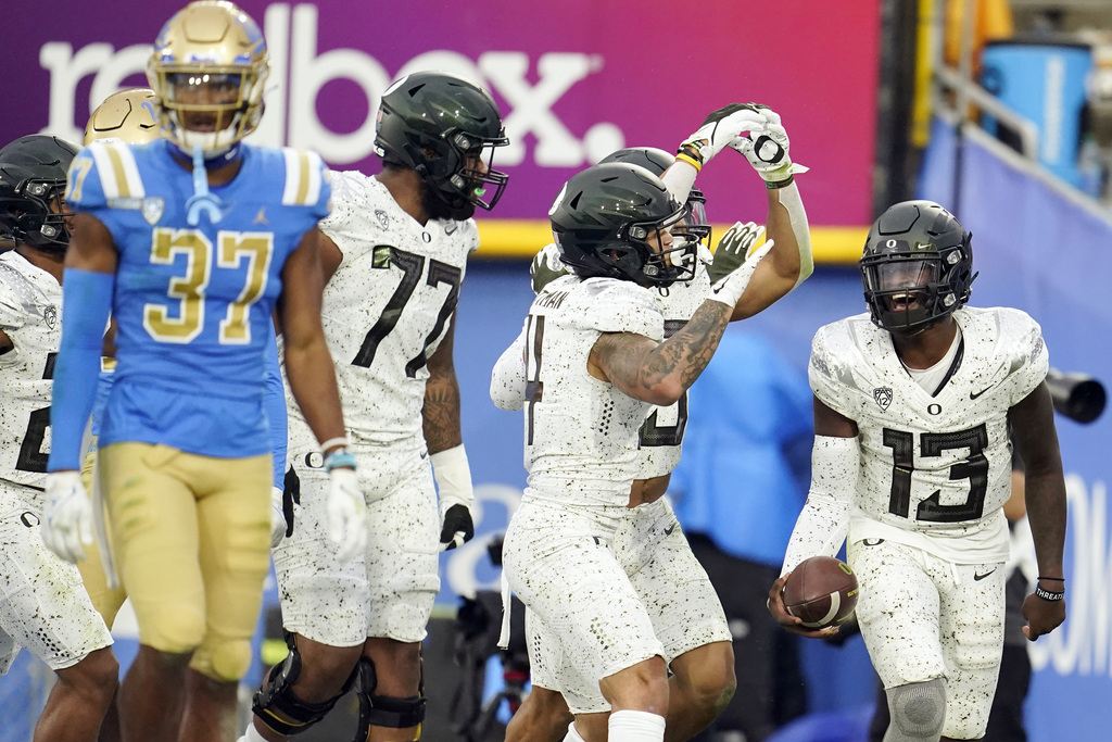 No. 10 Oregon Ducks football at UCLA Bruins - oregonlive.com
