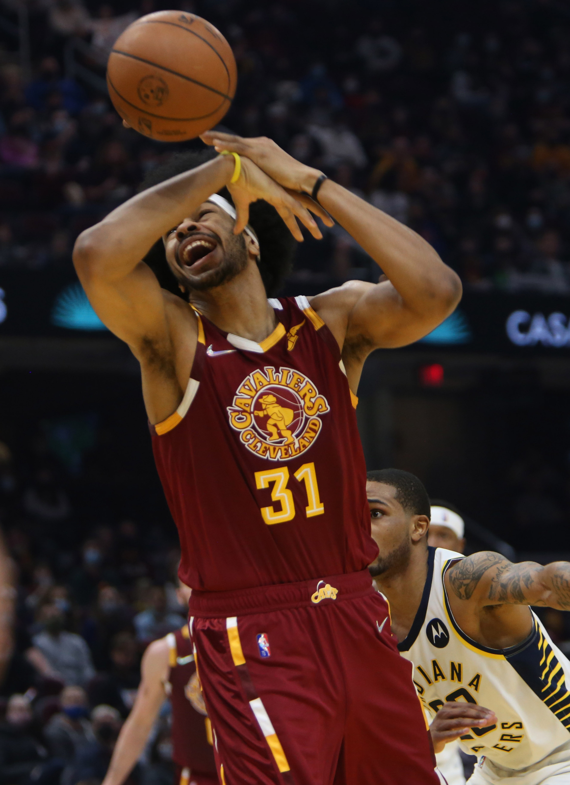Cleveland Cavaliers center Jarrett Allen, 2021-2022 - cleveland.com
