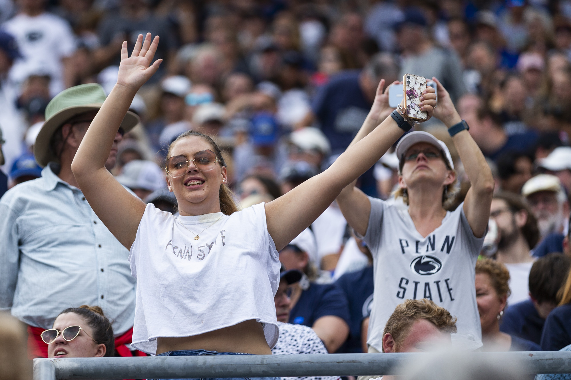 Penn State football faces in the crowd from Delaware game - pennlive.com