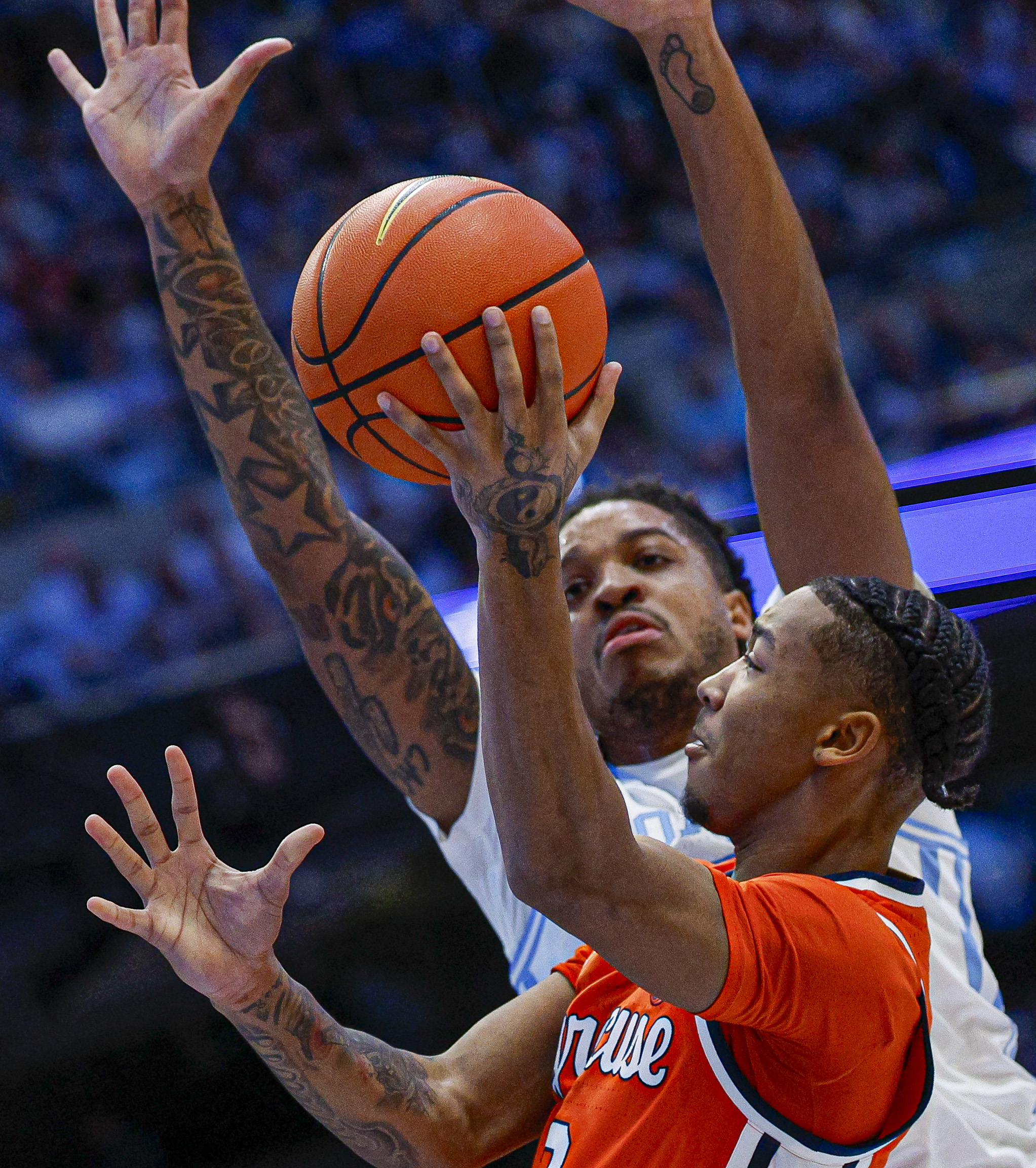 Syracuse men’s basketball 2024: The Orange vs North Carolina Tar Heels ...