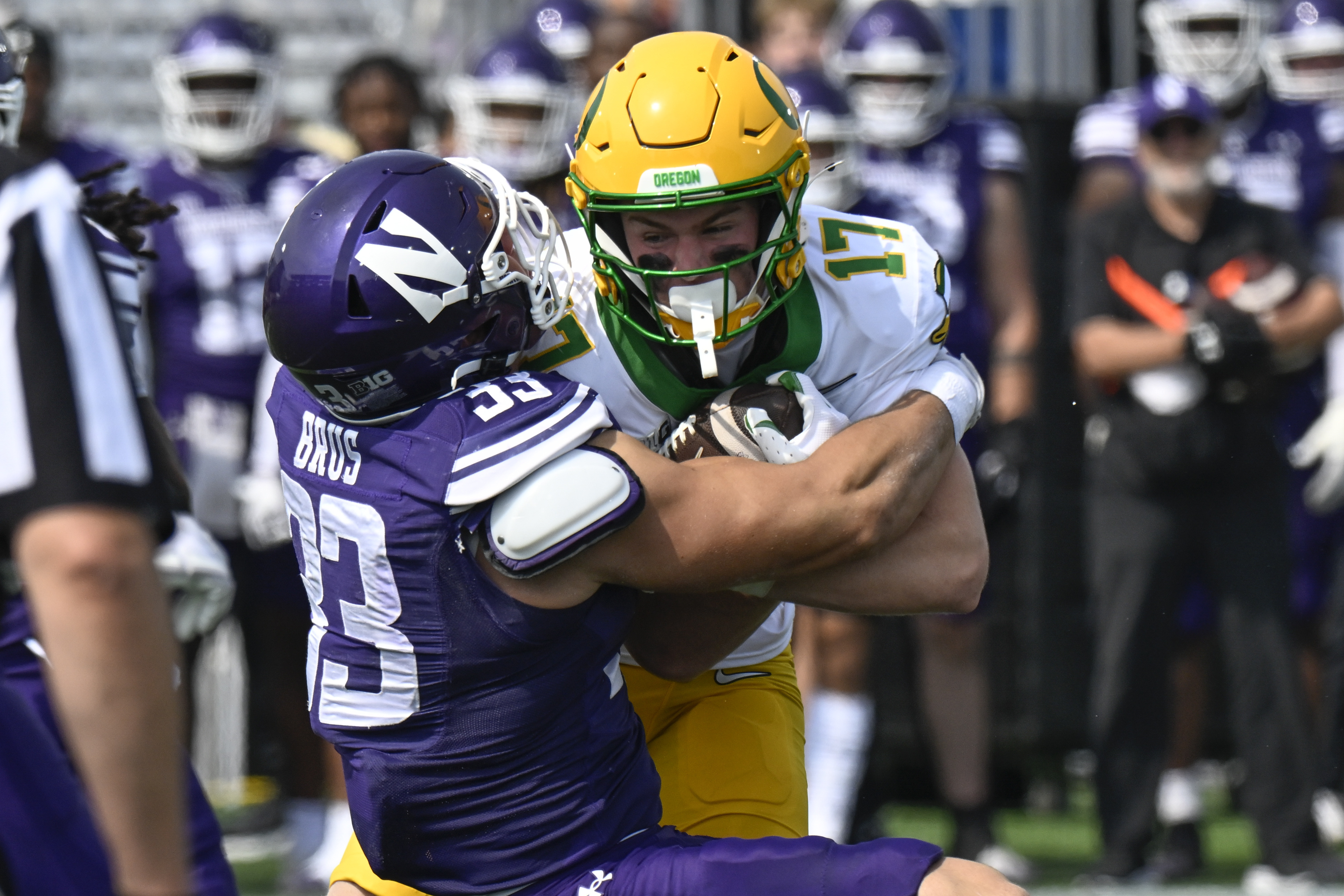 No. 4 Oregon Ducks football at Northwestern: Saturday, Sept. 13, 2025 ...