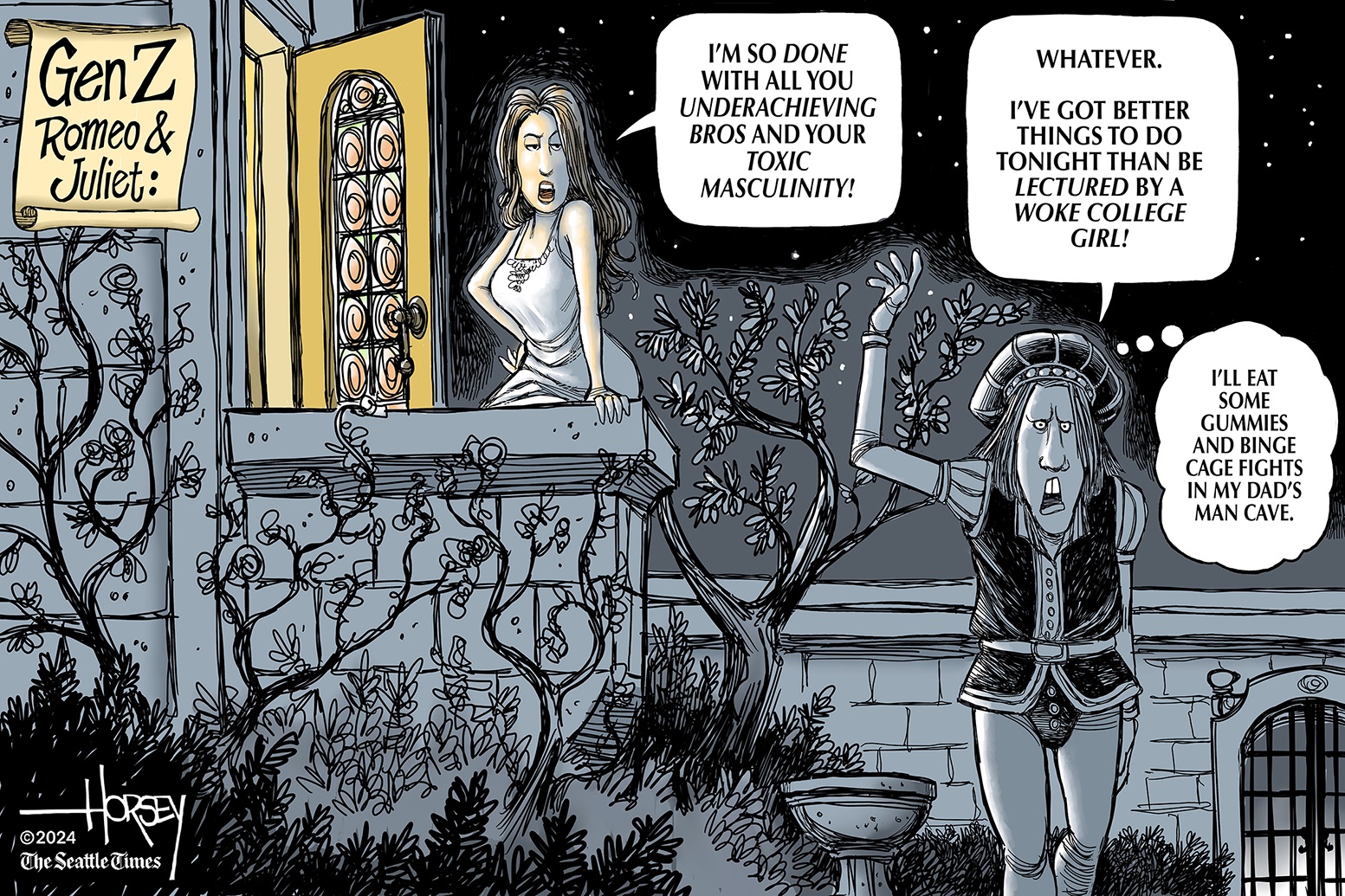 Editorial cartoons for Dec. 8, 2024 - oregonlive.com
