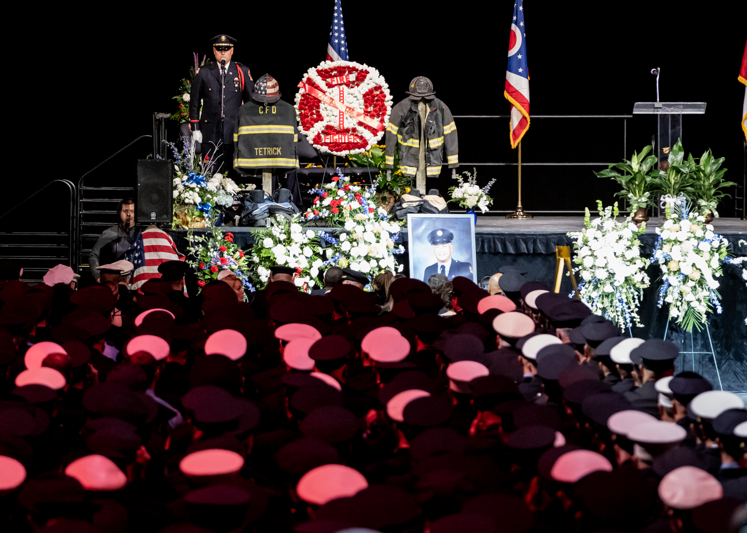 Cleveland firefighter Johnny Tetrick's funeral - cleveland.com