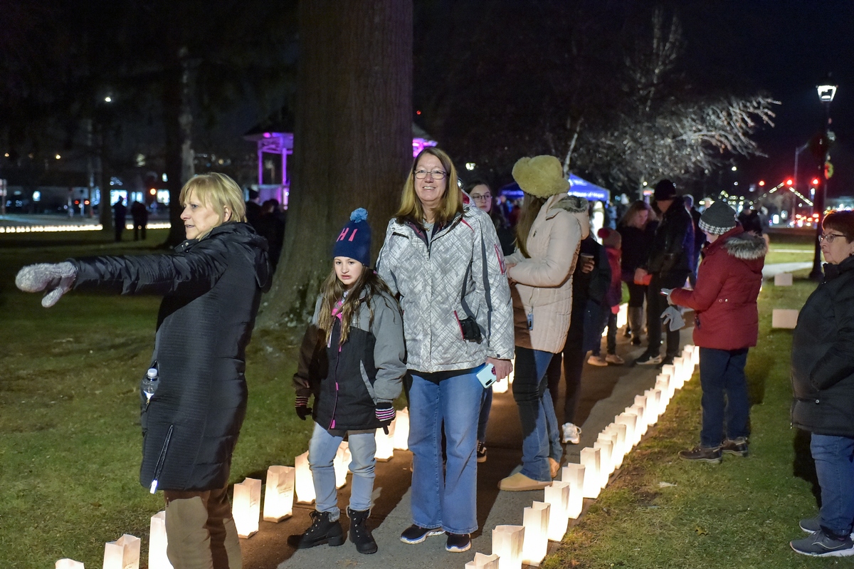 Center for Human Development Cancer House of Hope annual Luminaria ...