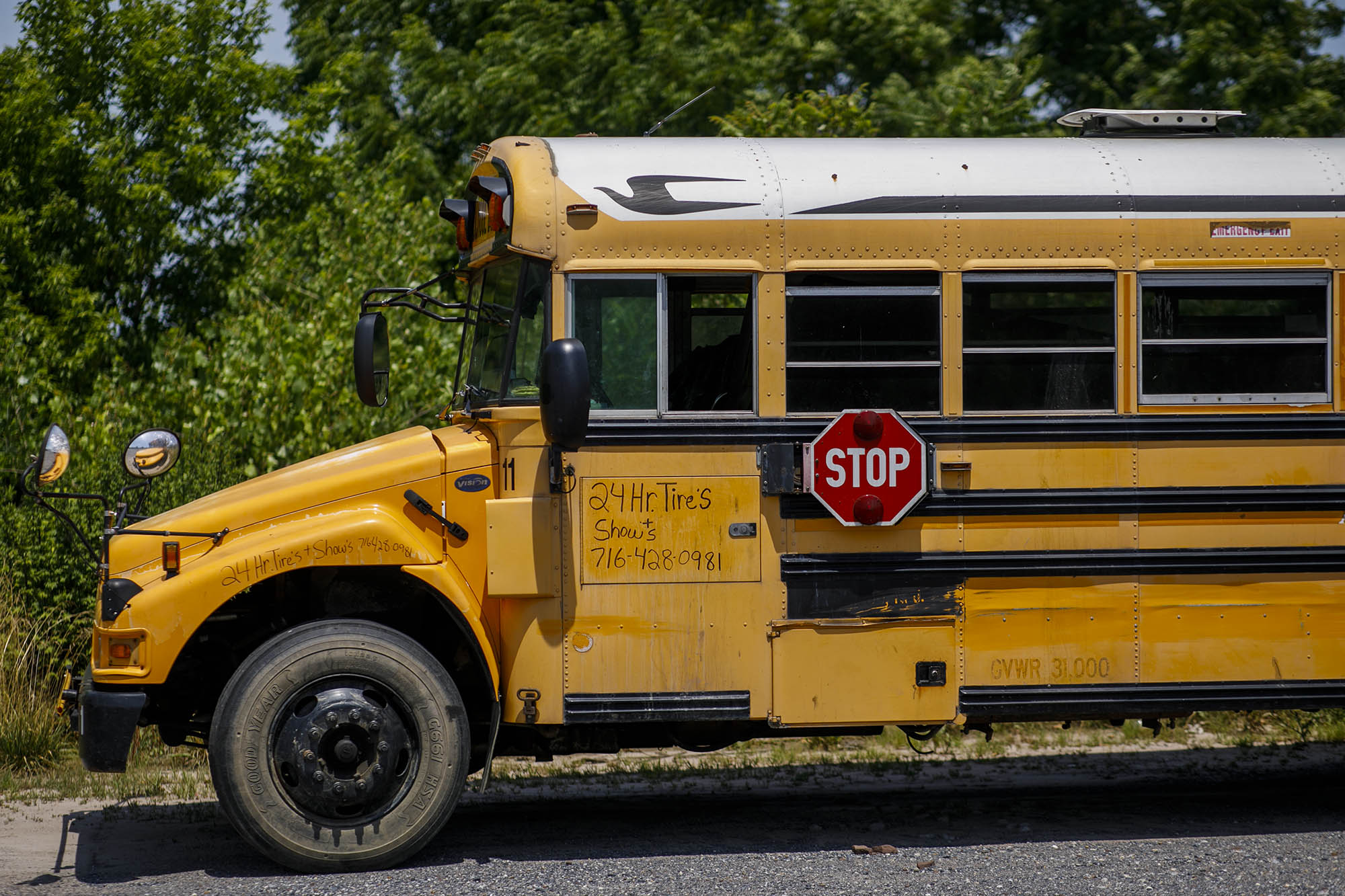 Animal filled school bus and makeshift trailer found in Adams County ...