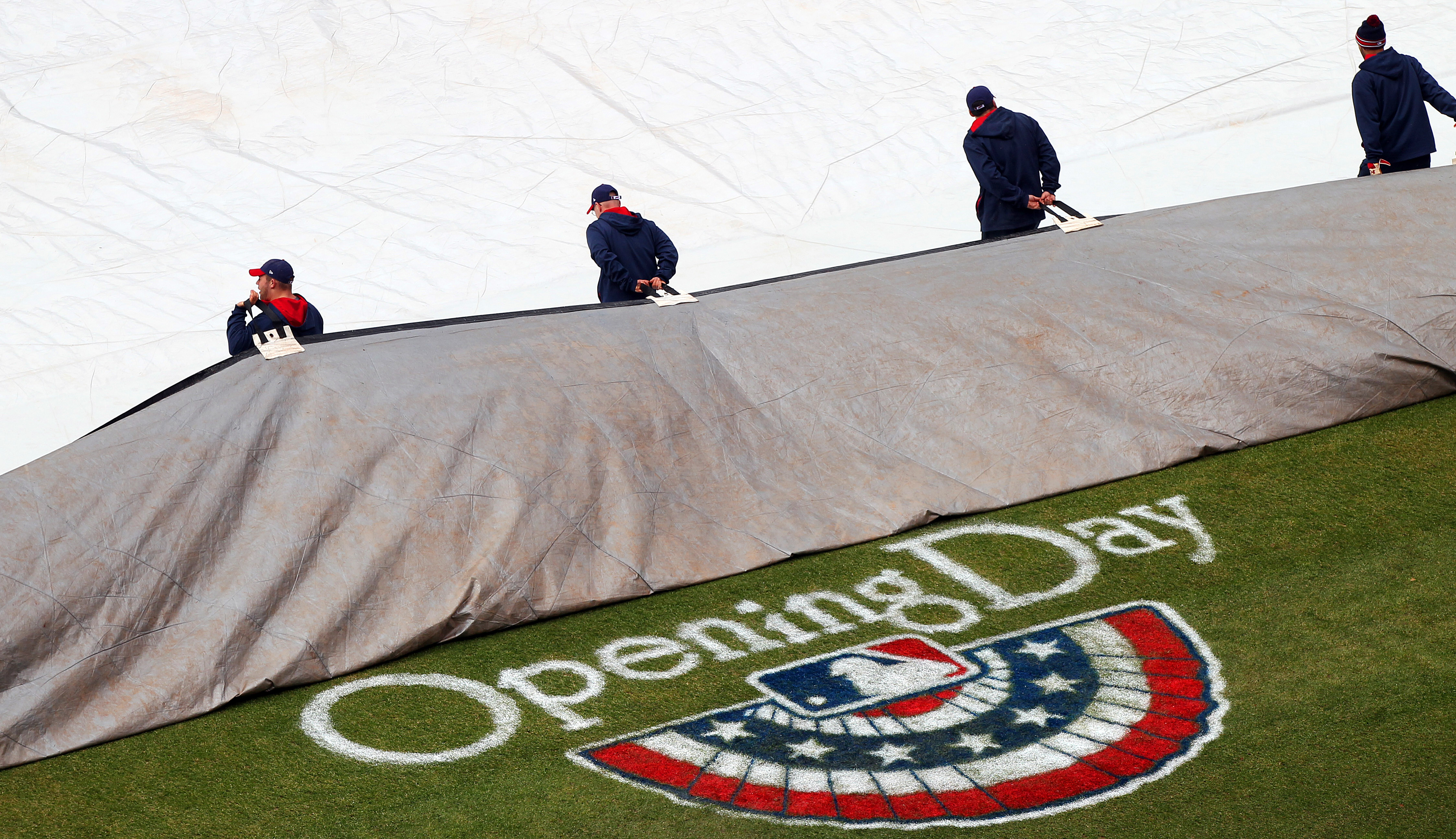 Photos from a decade of Cleveland baseball home openers, 2012-2021 ...