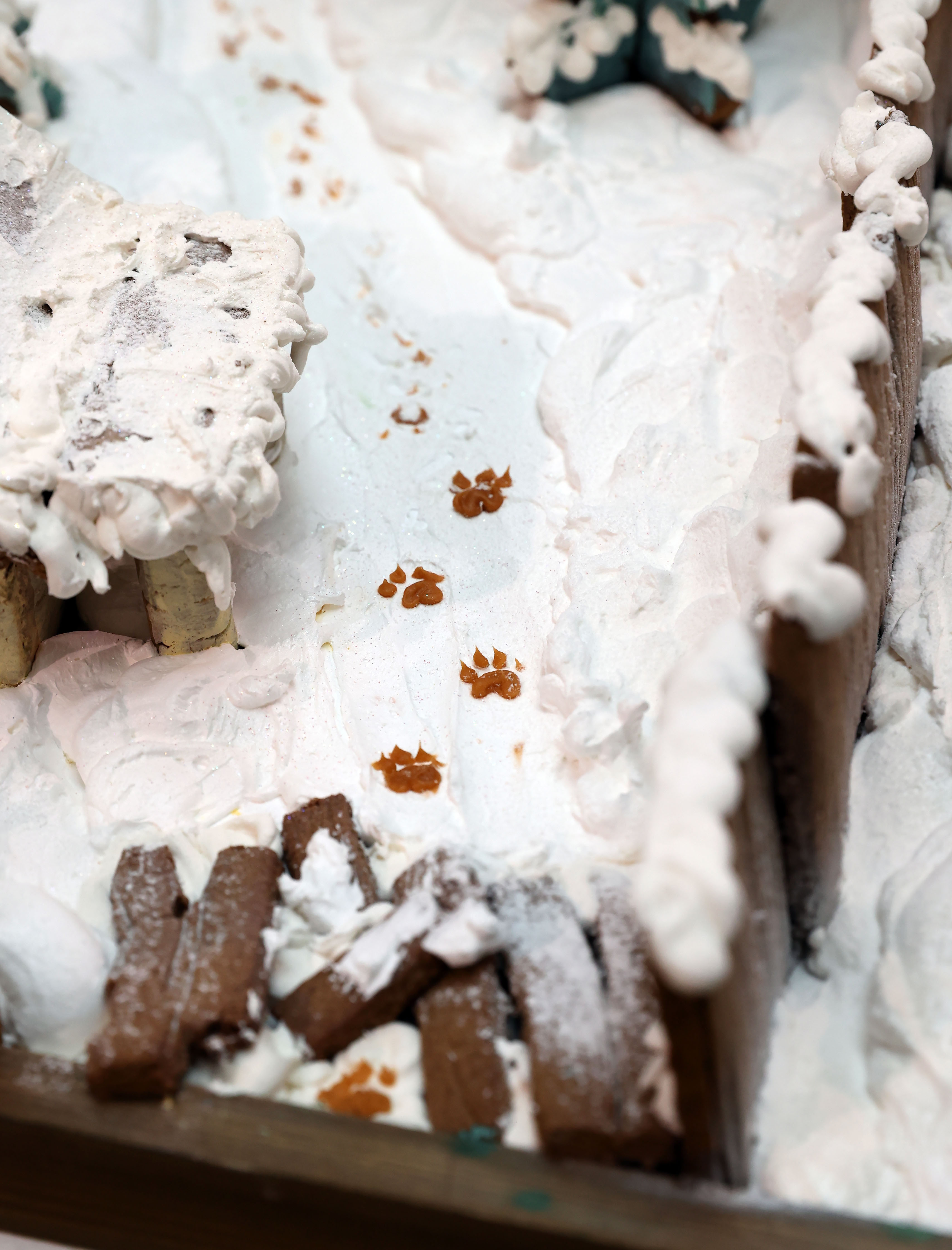 Gingerbread displays at Cleveland Botanical Garden, November 17, 2022 ...