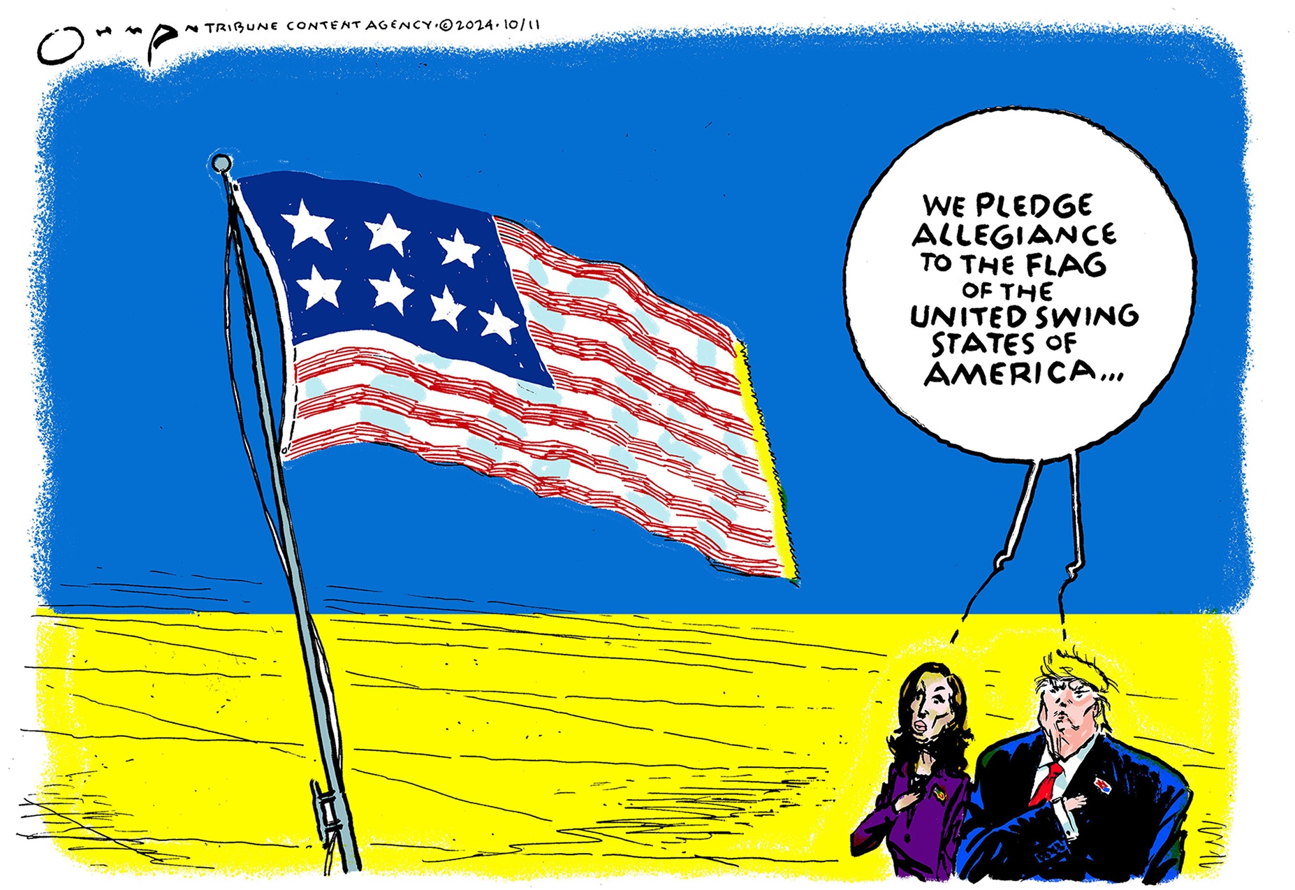 Editorial cartoons for Oct. 13, 2024 - cleveland.com