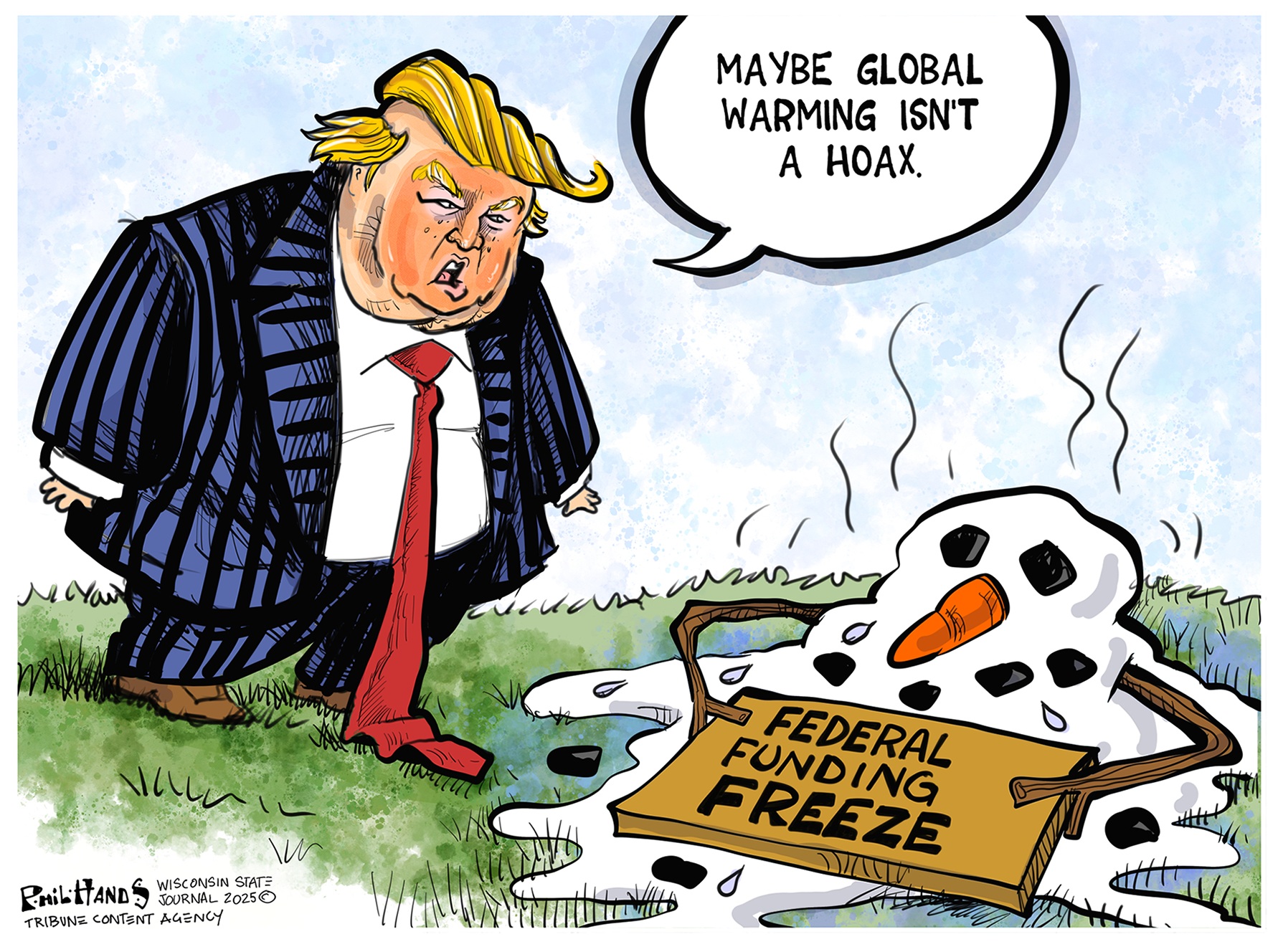 Editorial cartoons for Feb. 2, 2025 - oregonlive.com