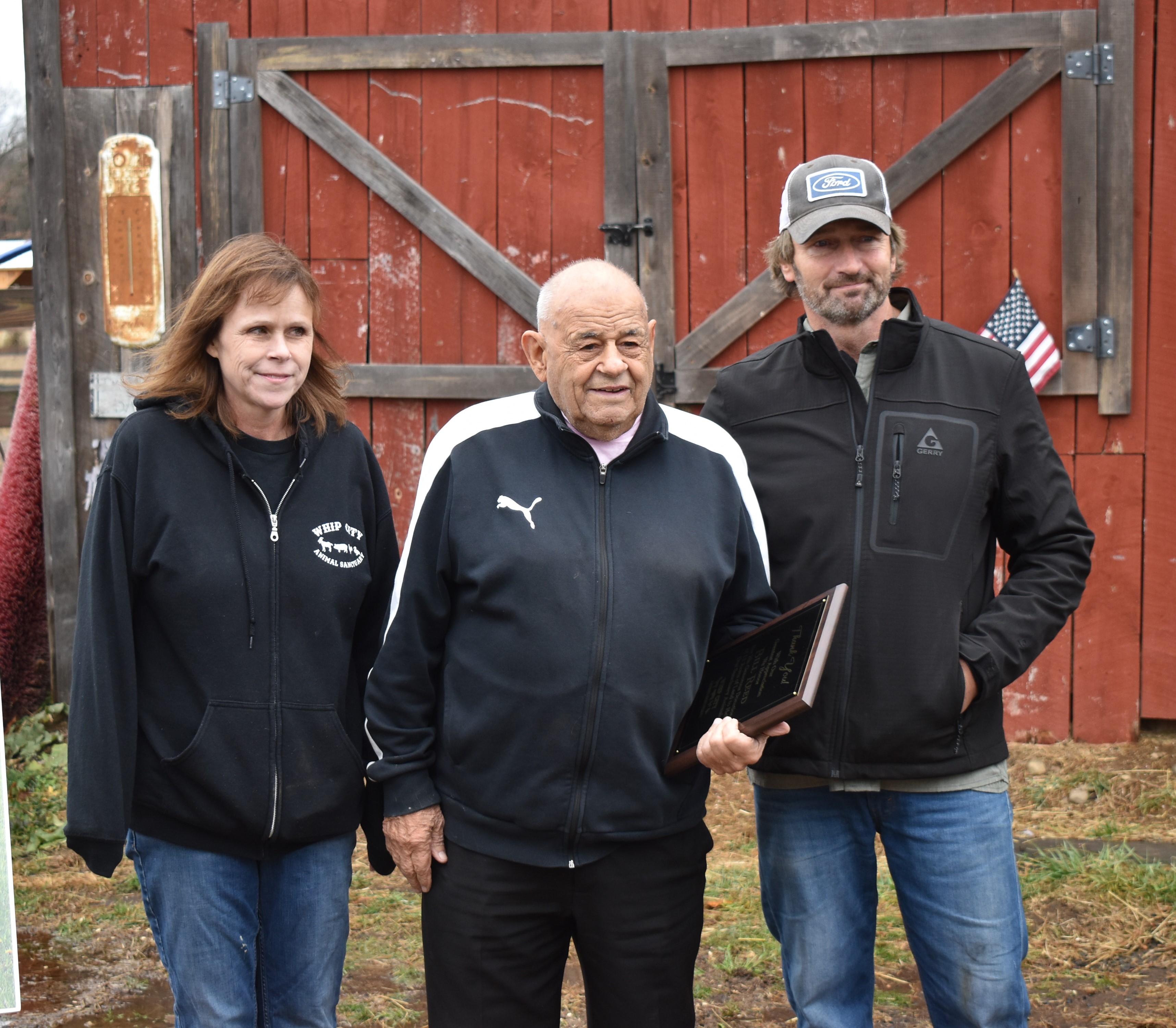 Whip City Animal Sanctuary honors William Reed for land donation ...