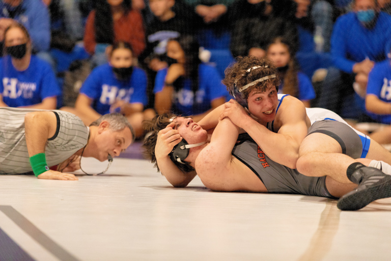 Warren Hills wrestling hosts Hackettstown on Jan. 28, 2022 ...