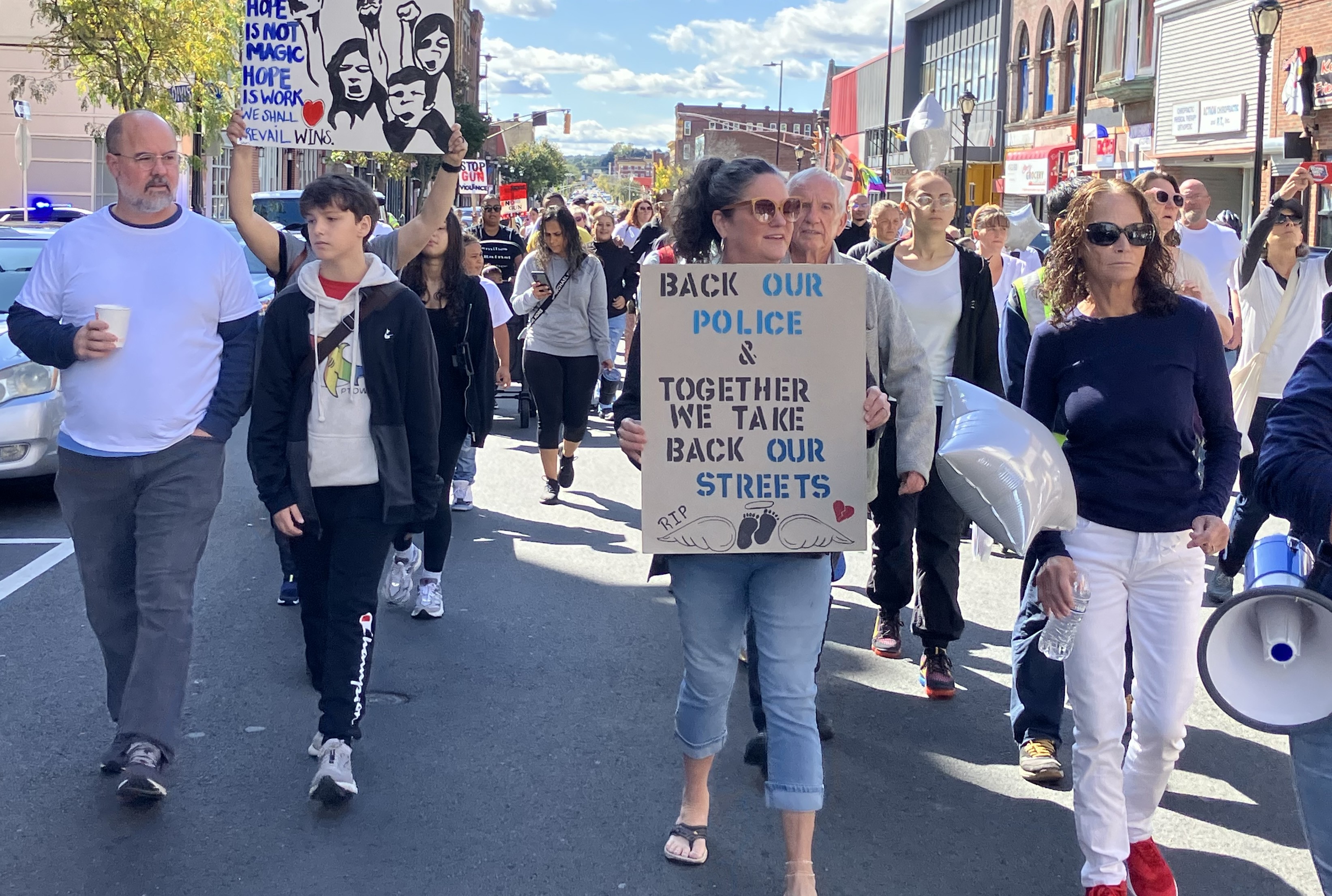 Holyoke holds peace march after pregnant woman struck by stray bullet ...