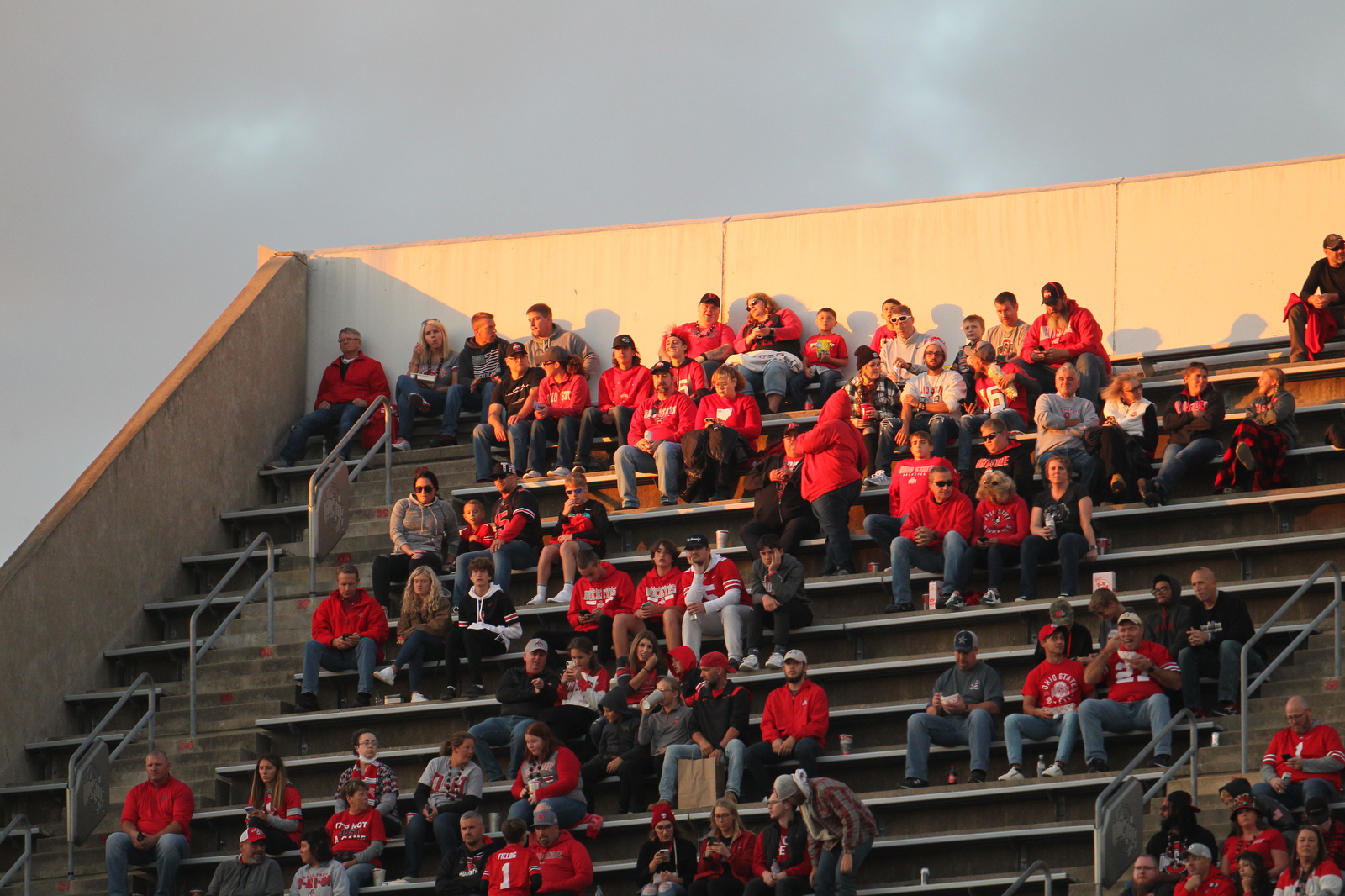 OSU fans enjoy the Buckeyes' 59-7 win over Akron - cleveland.com
