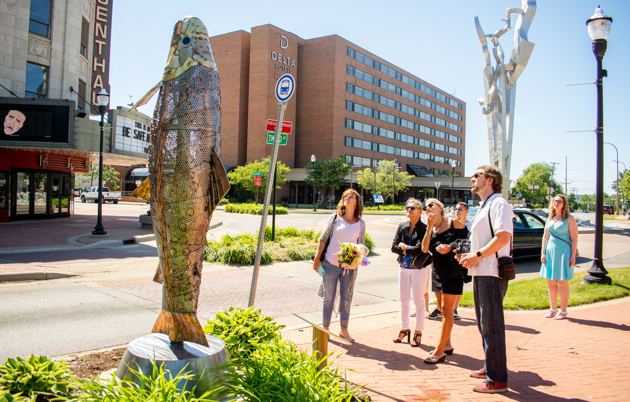 "The Art of Recycling" sculptures unveiled in downtown Muskegon - mlive.com