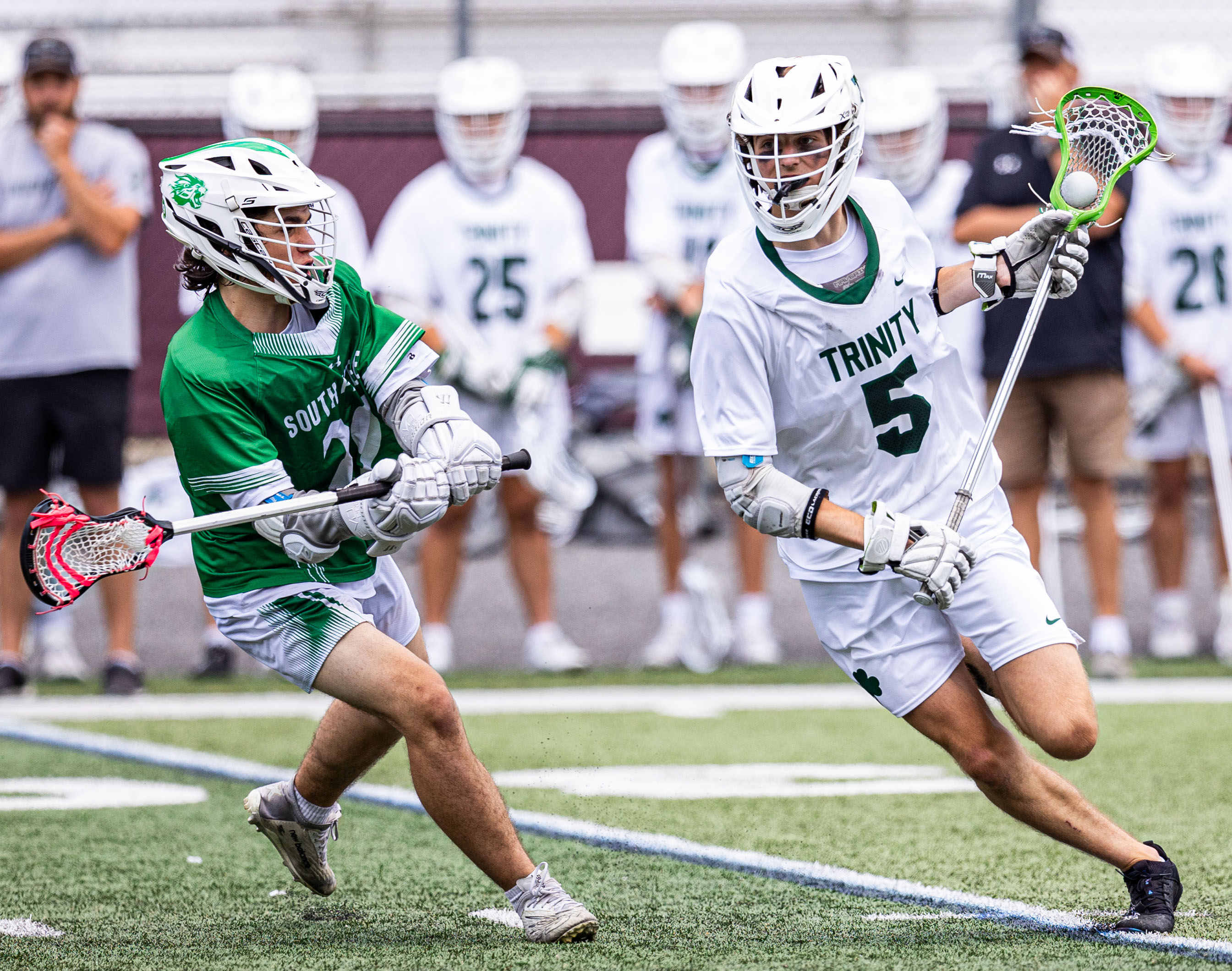 PIAA 2A boys lacrosse quarterfinal: South Fayette vs. Trinity ...