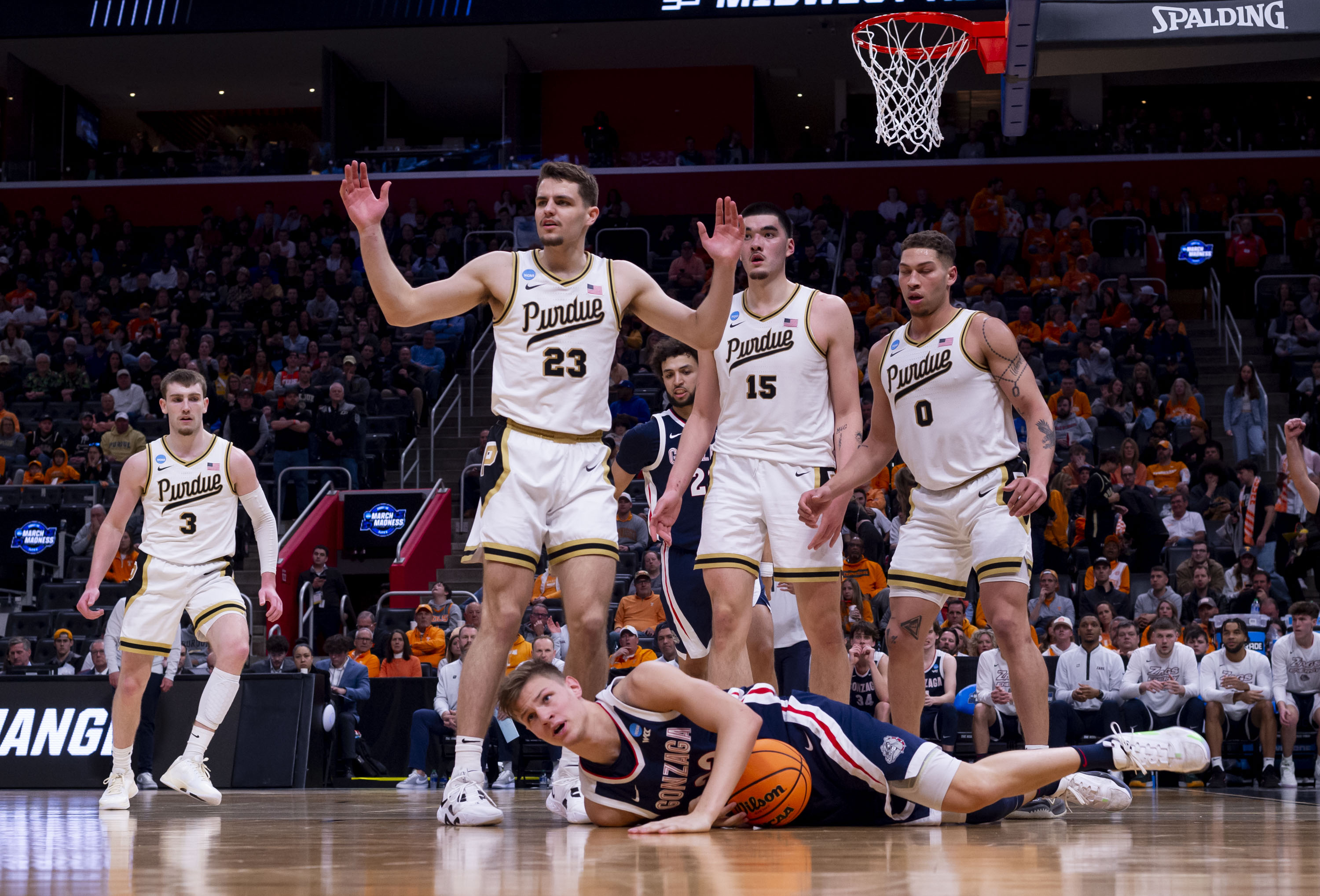 See photos as Purdue basketball defeats Gonzaga in Detroit - mlive.com
