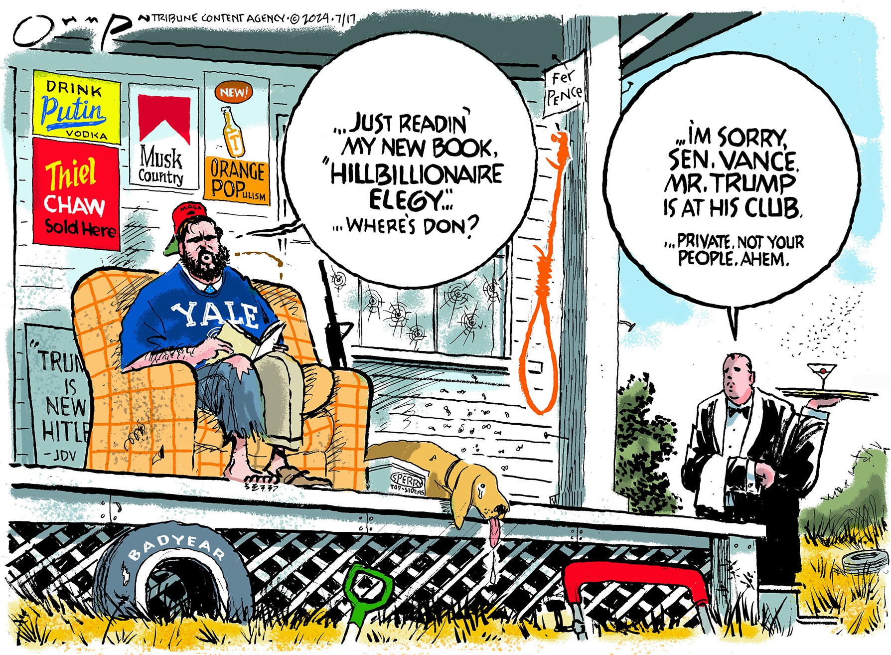 Editorial cartoons for July 21, 2024 - oregonlive.com