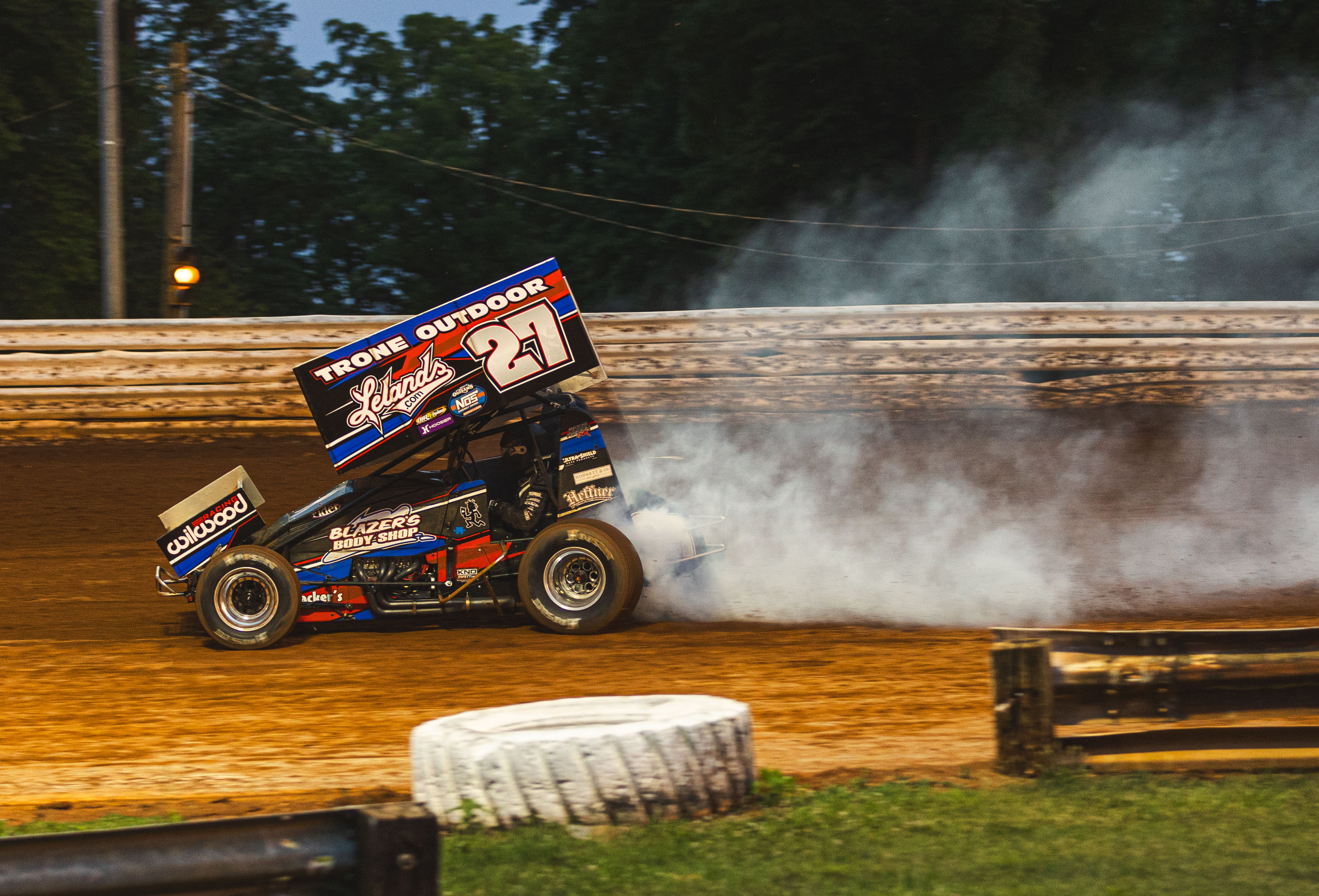 Lawrence Chevrolet 410 Sprint Car Mitch Smith memorial, Williams Grove ...