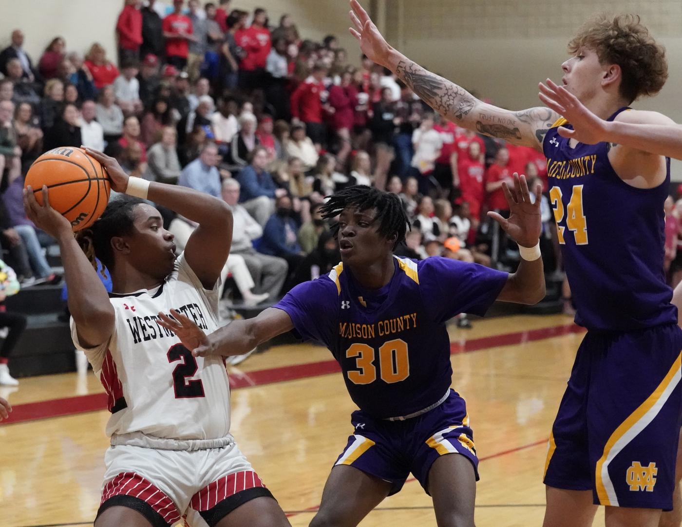 Madison County vs. Westminster boys basketball 2/15/2022 - al.com
