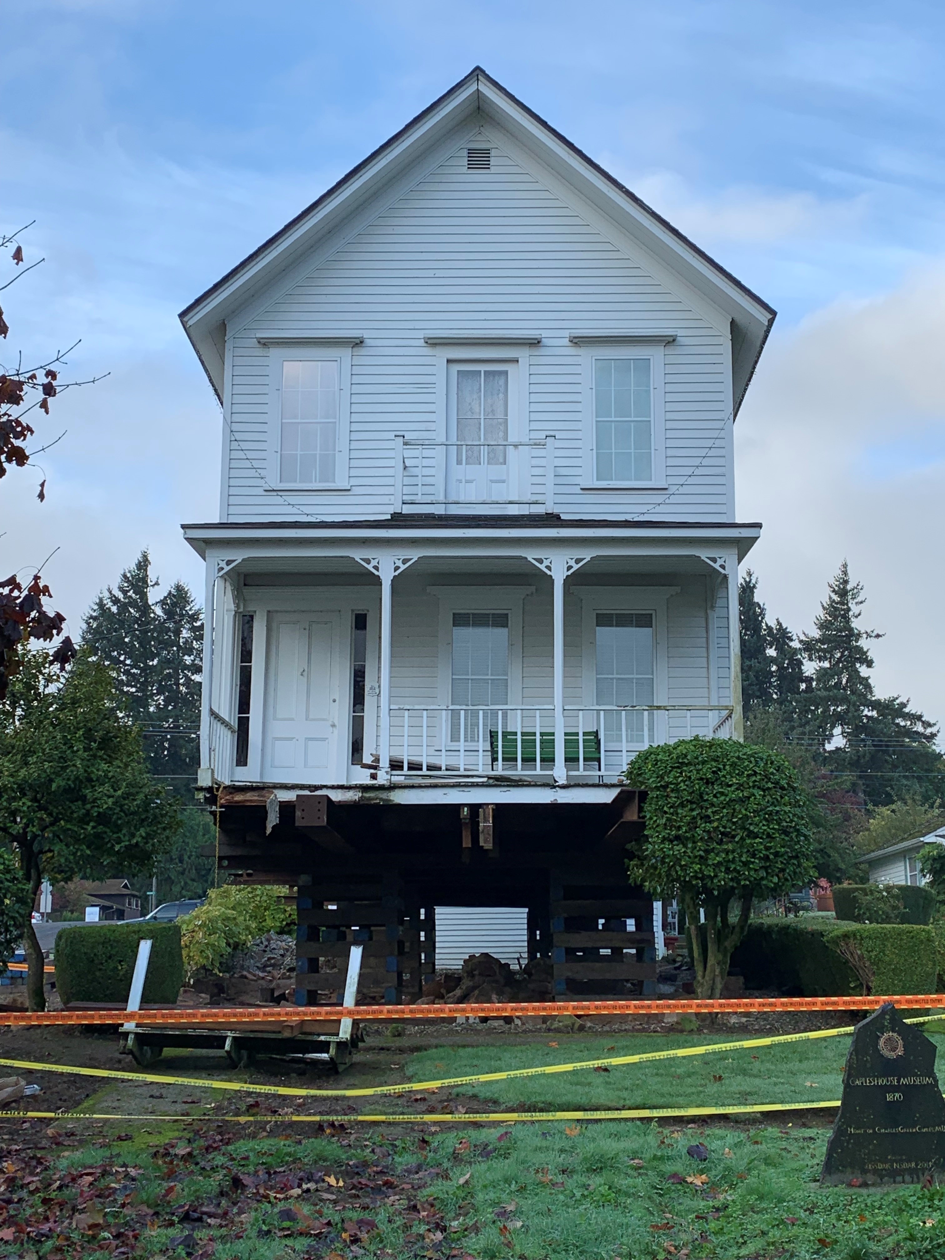 1870 Caples House Museum in Columbia City - oregonlive.com