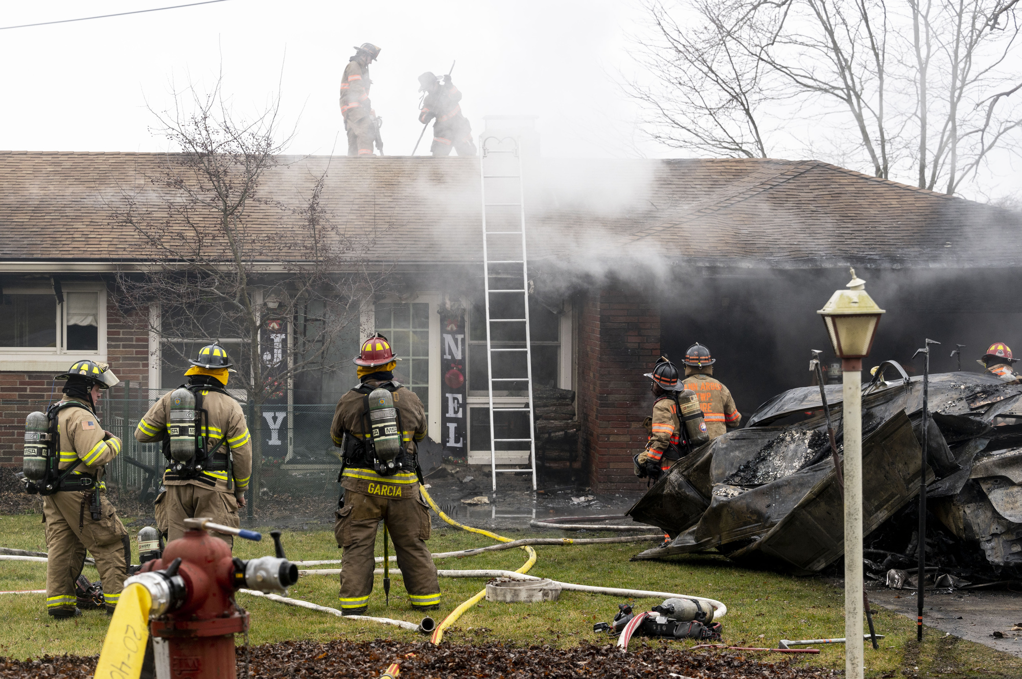 Fire destroys two electric vehicles, damages attached garage and home ...