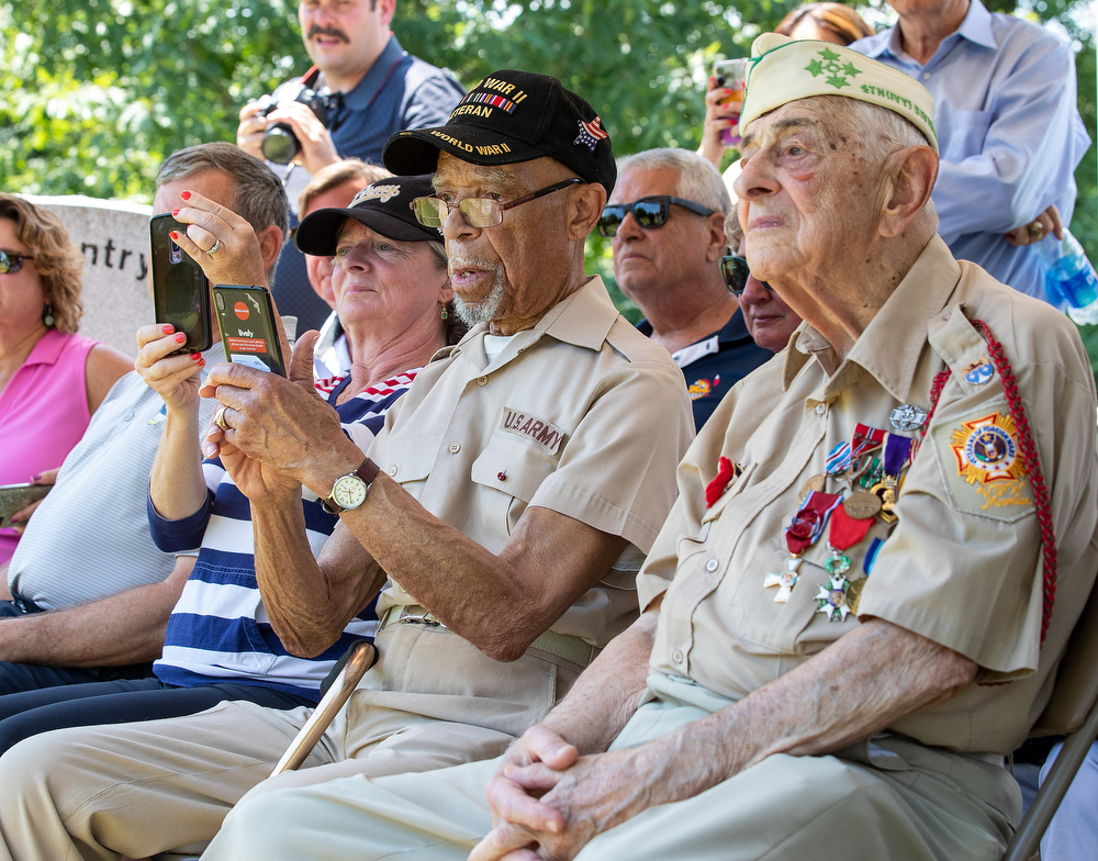 WWII 8th Armored Division monument dedication at Army Heritage Center ...