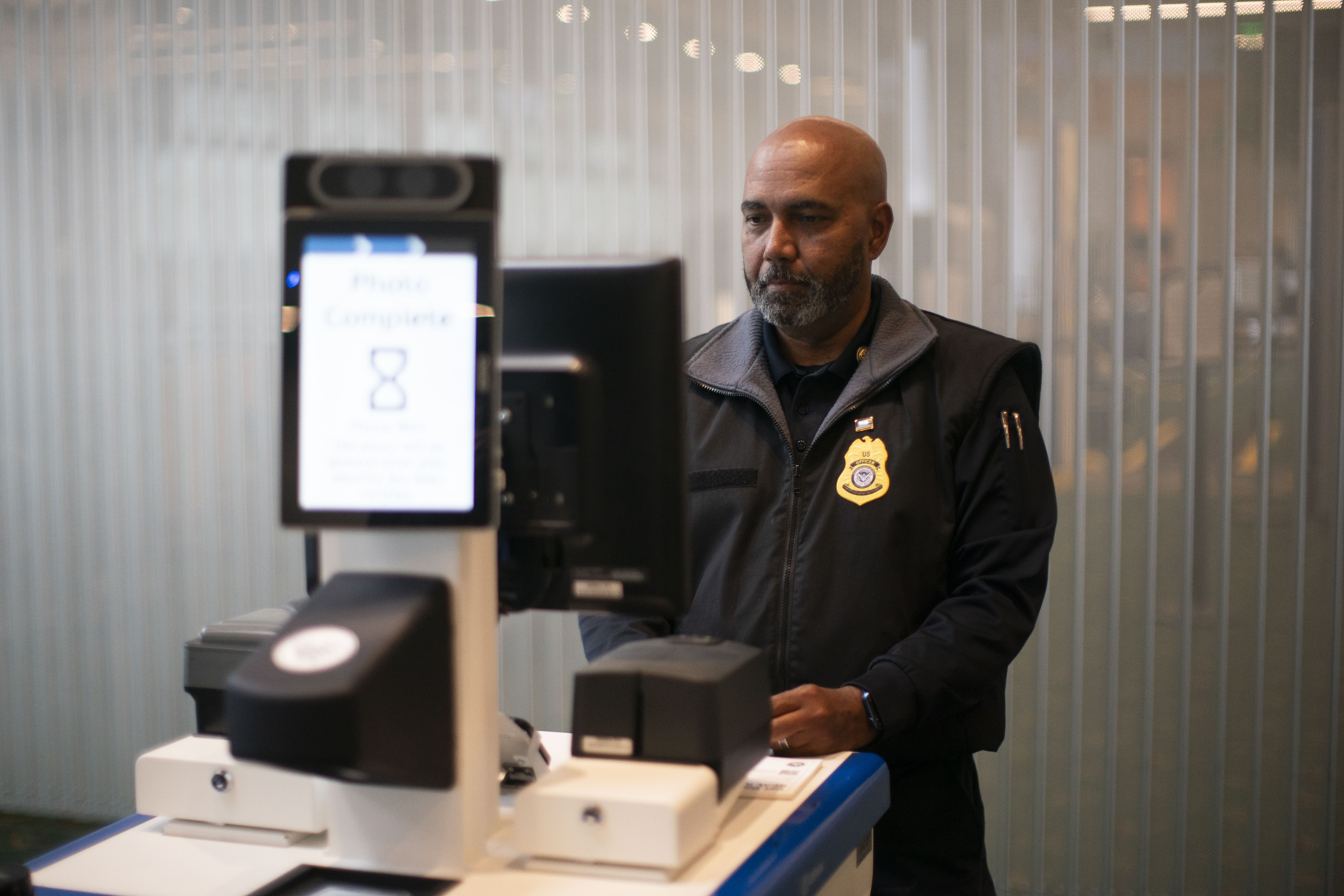 Transportation Security Administration (TSA) security screening at ...