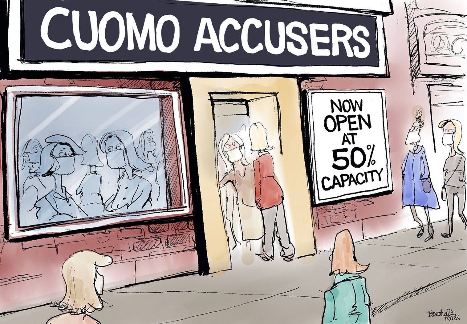 Editorial cartoons for March 14, 2021 - oregonlive.com