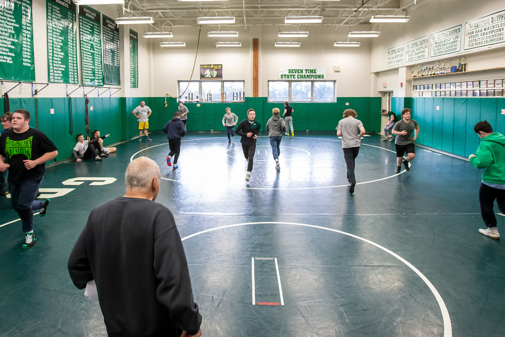 Central Dauphin wrestling practice - pennlive.com