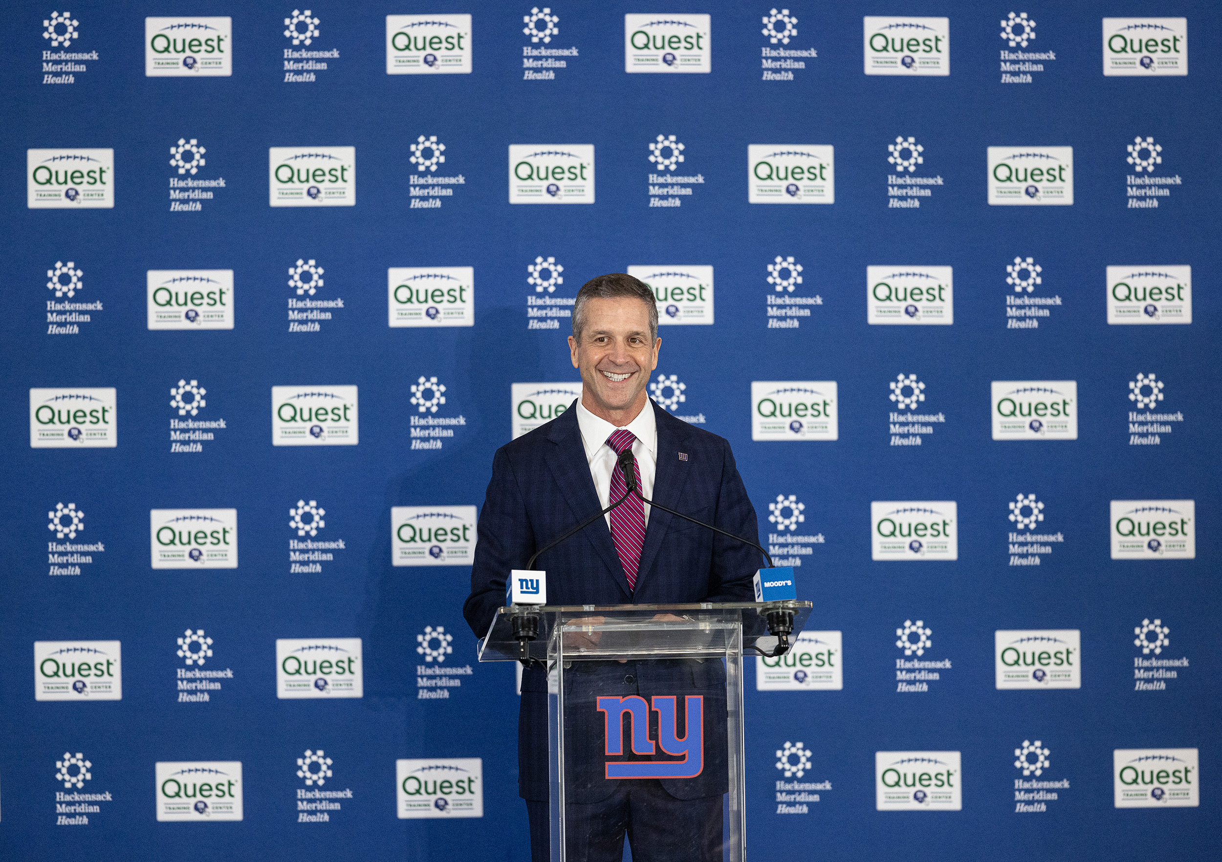 New York Giants head coach John Harbaugh - nj.com