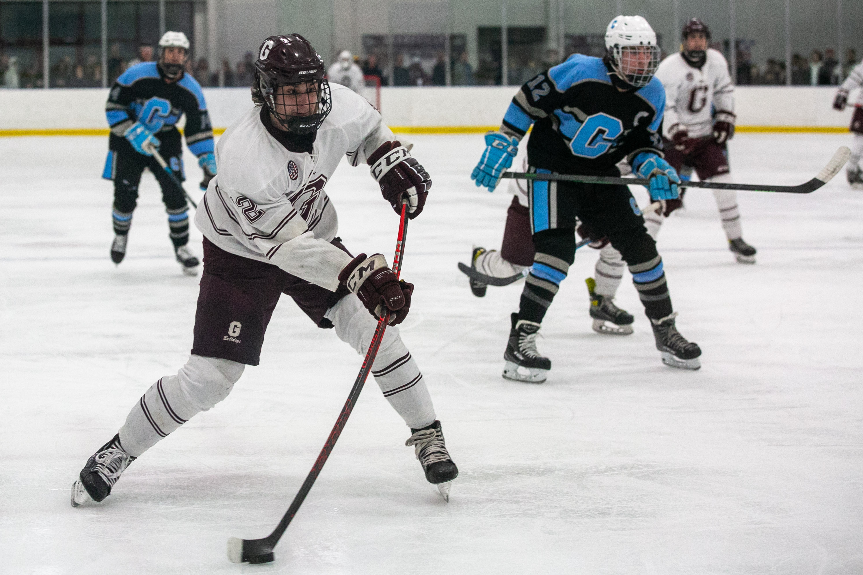 Grandville battles Grand Rapids Christian in hockey and advance to ...
