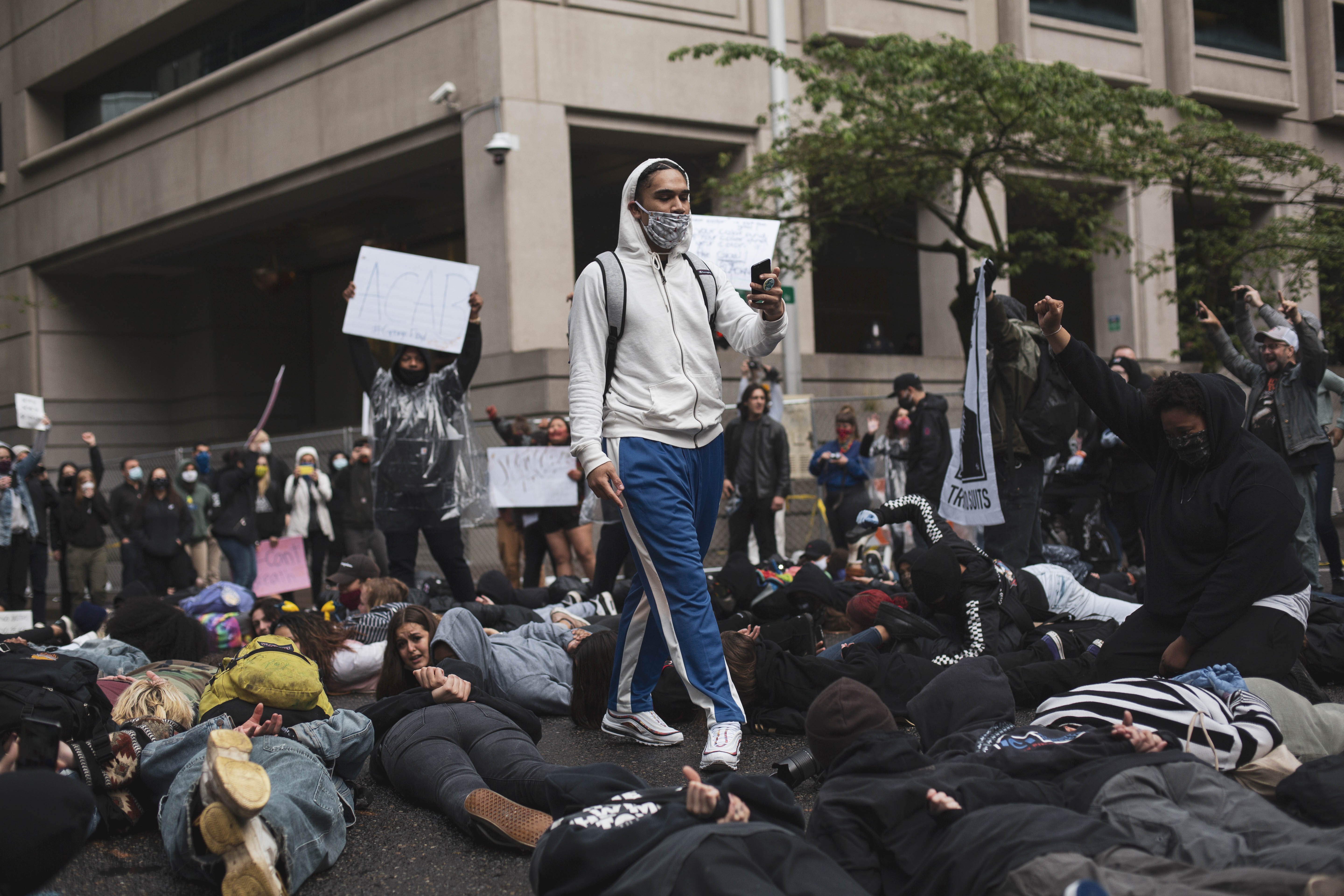 Photos of protests throughout Portland - oregonlive.com
