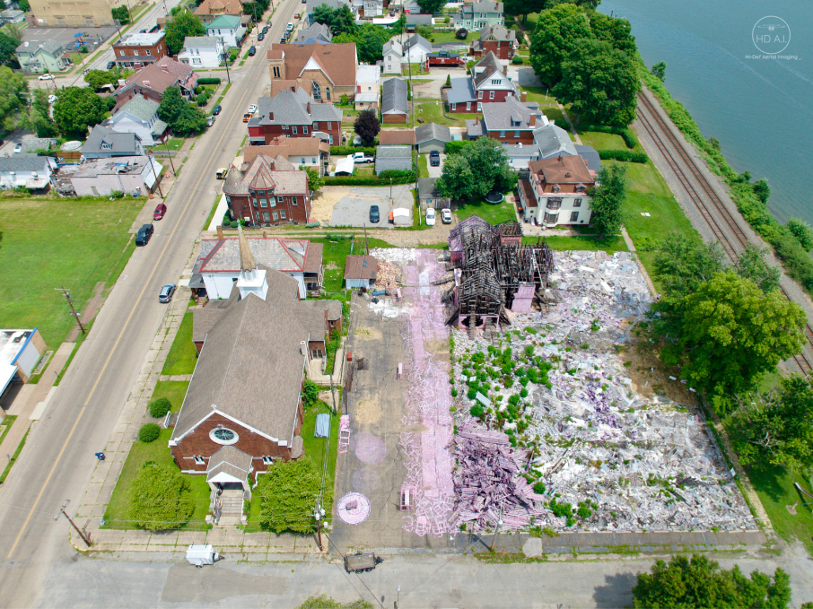 Artist Gigi Janko creates a compelling installation in a struggling ...