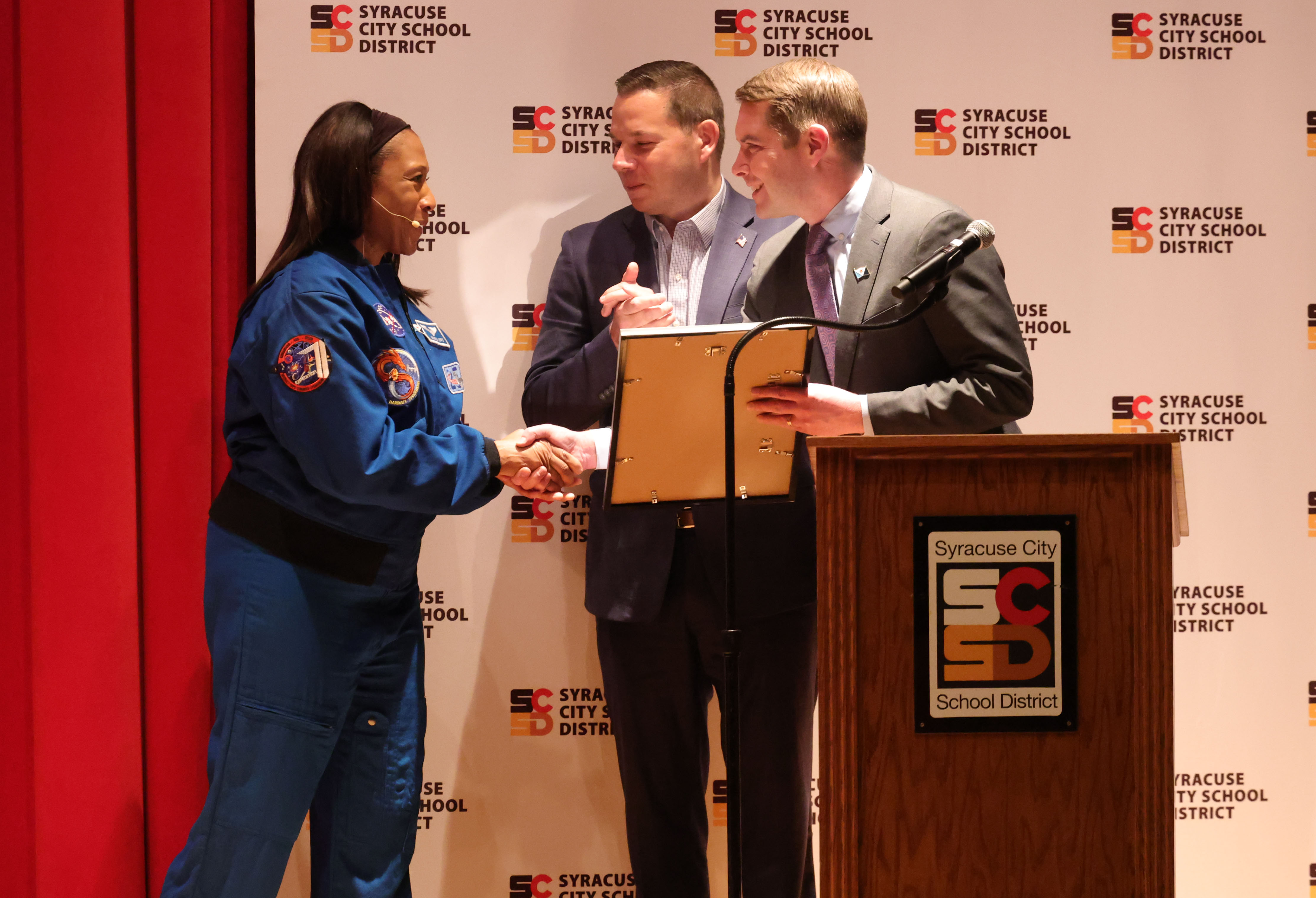NASA astronaut Jeanette Epps returned to her alma mater, Corcoran High ...