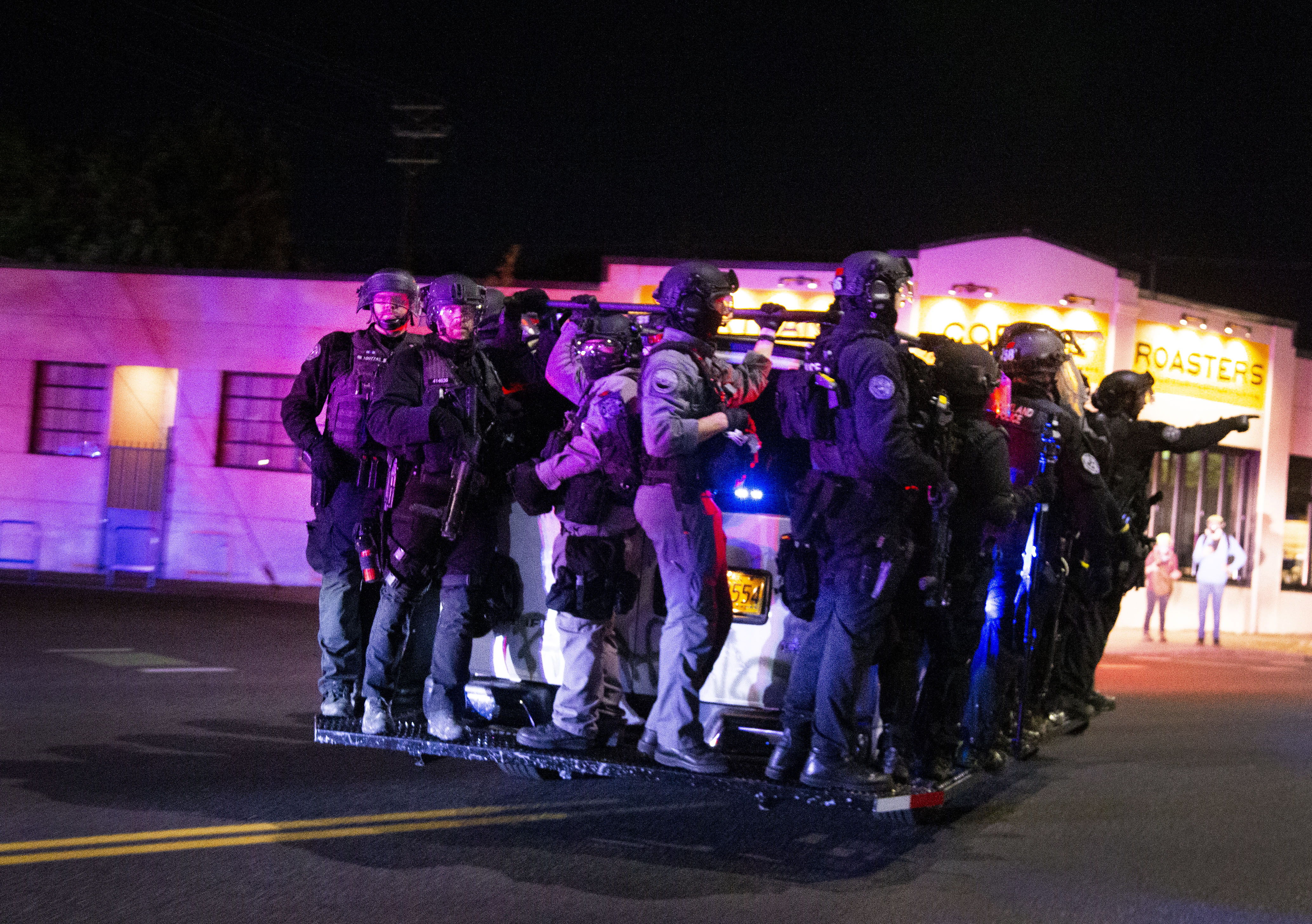 Portland Protests for 83rd night on Aug. 18, 2020 - oregonlive.com