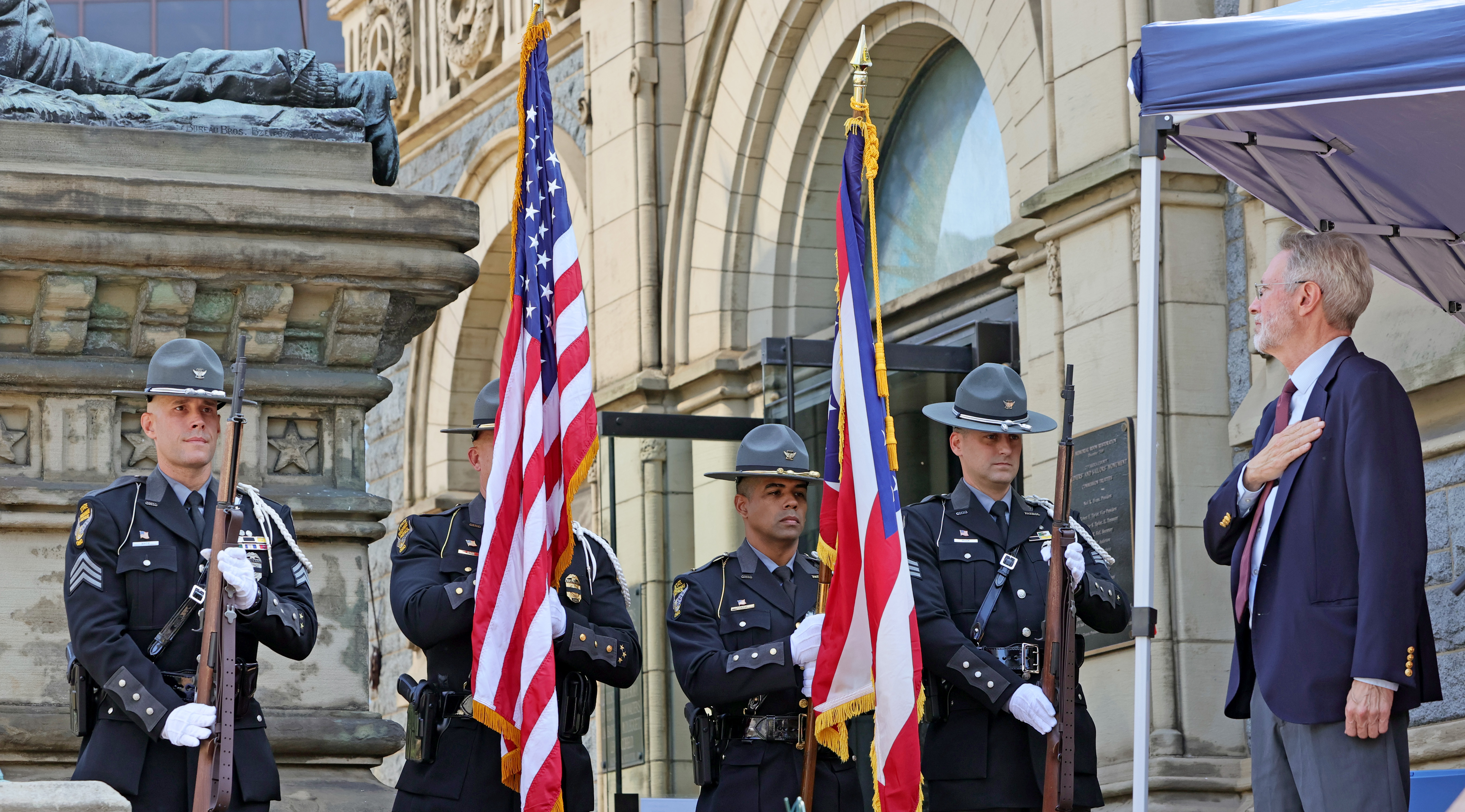 911 Memorial Service at the Soldiers' and Sailors' Monument - cleveland.com