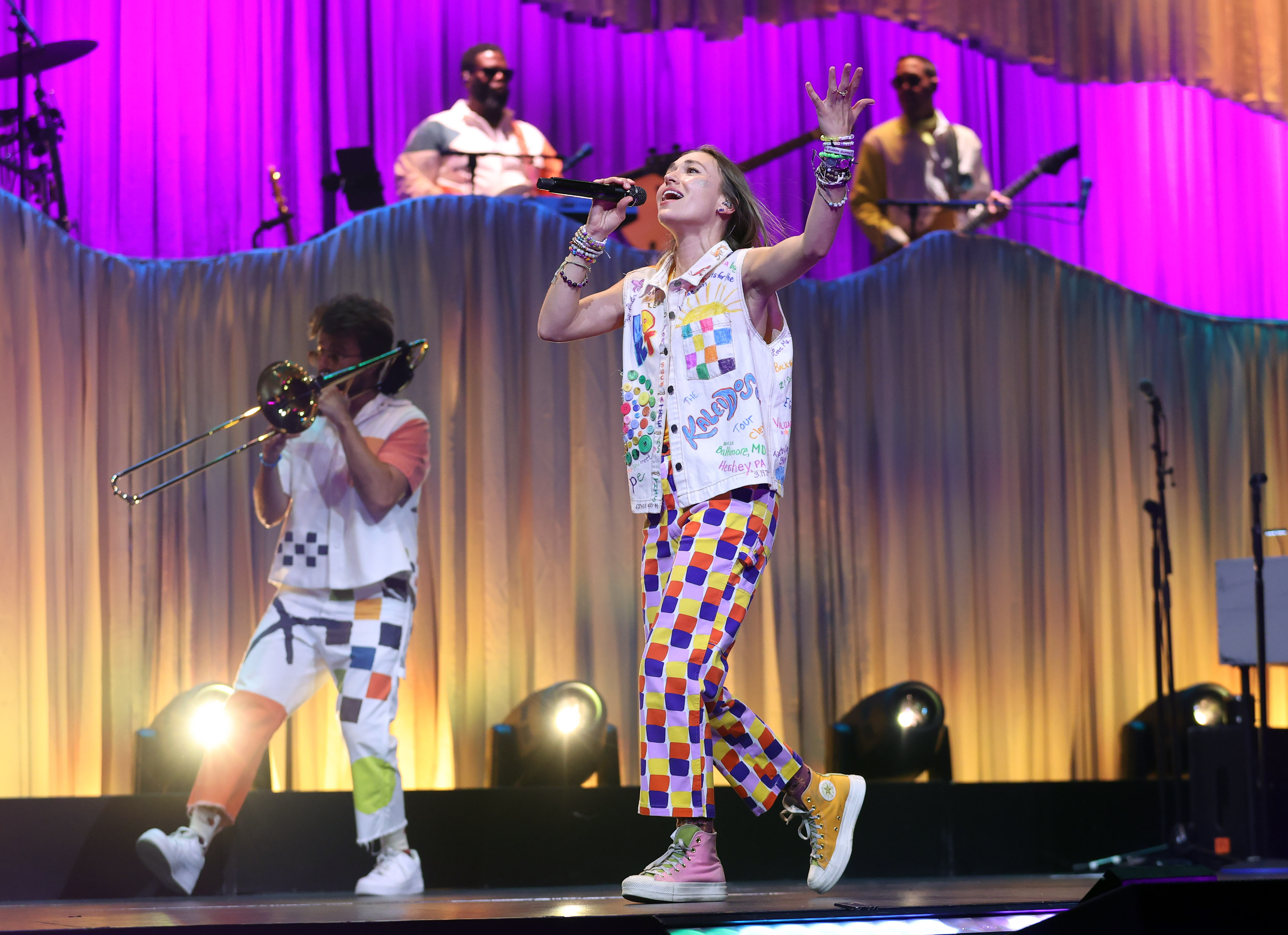 Lauren Daigle performs at Rocket Mortgage FieldHouse, May 30, 2024 ...