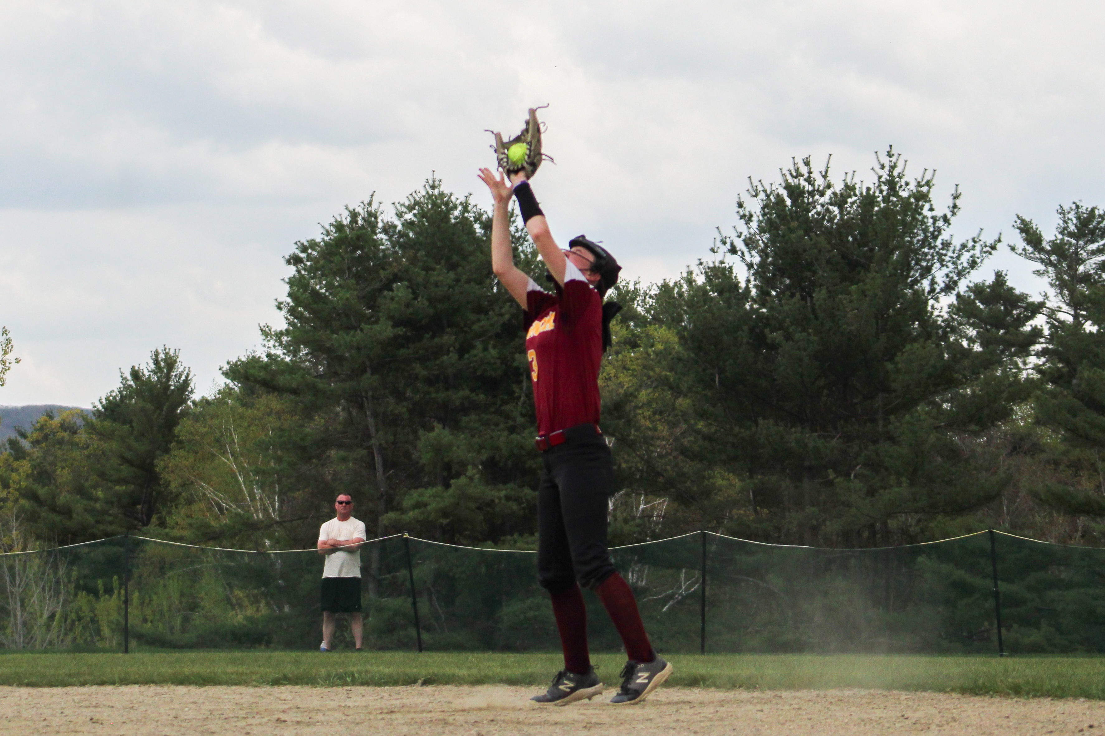 Hoosac Valley High School girls varsity softball against Lenox 05/03 ...
